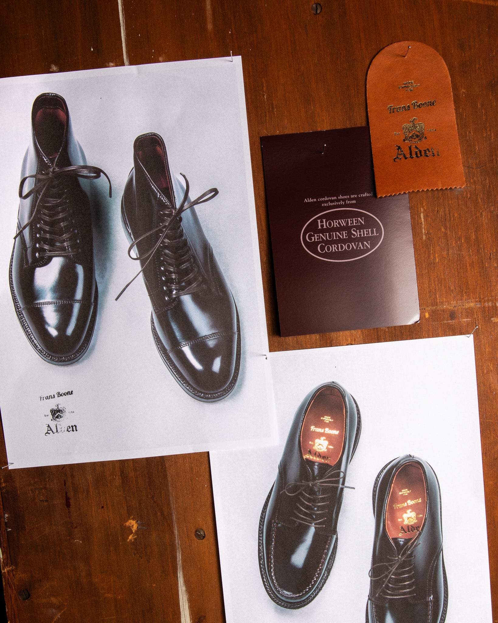 Frans Boone's Signature Cordovan Alden Shoes – Frans Boone Store