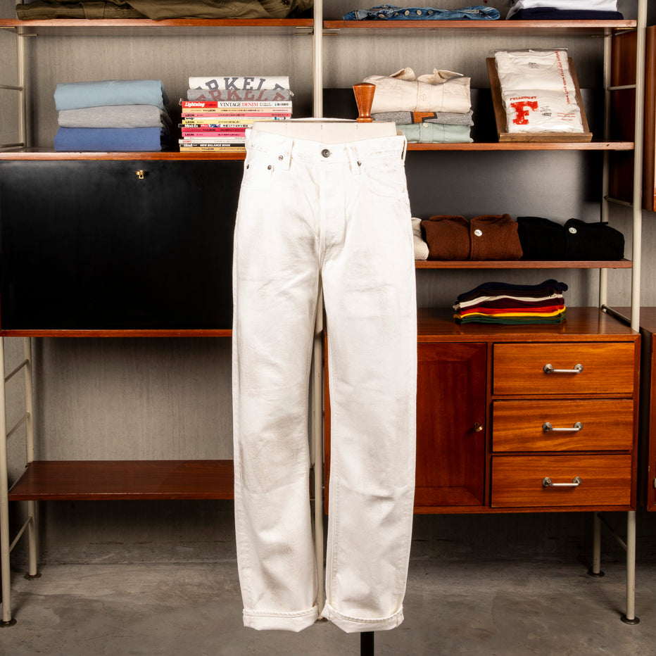 Fullcount 1103WH Clean Straight 12 Oz Dirty White – Frans Boone Store