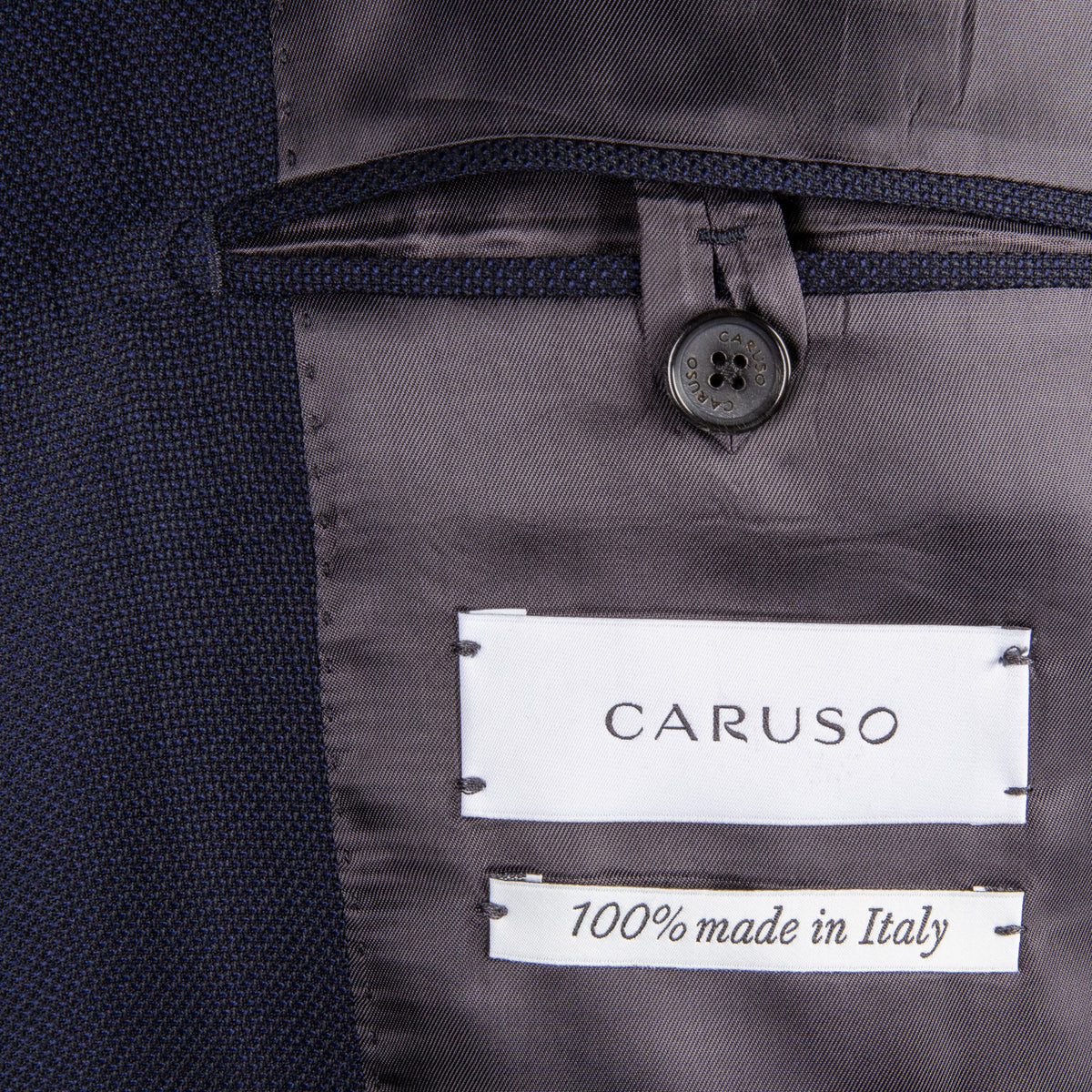 Caruso Aida Hopsack Blazer Dark Blue – Frans Boone Store