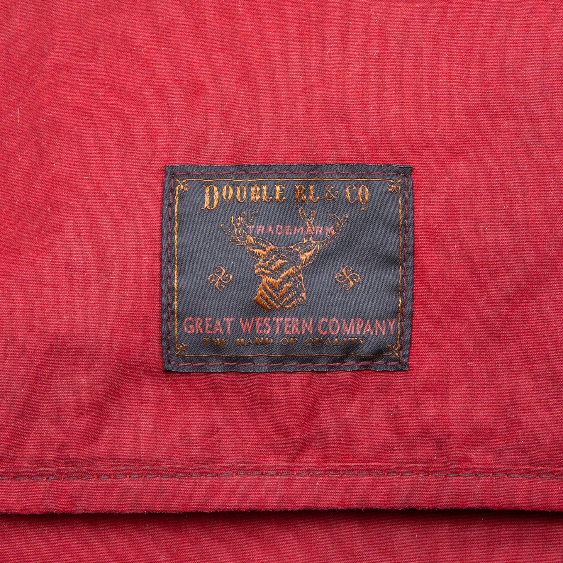 RRL Falcon Backpack Oil Cloth Red - Brown – Frans Boone Store