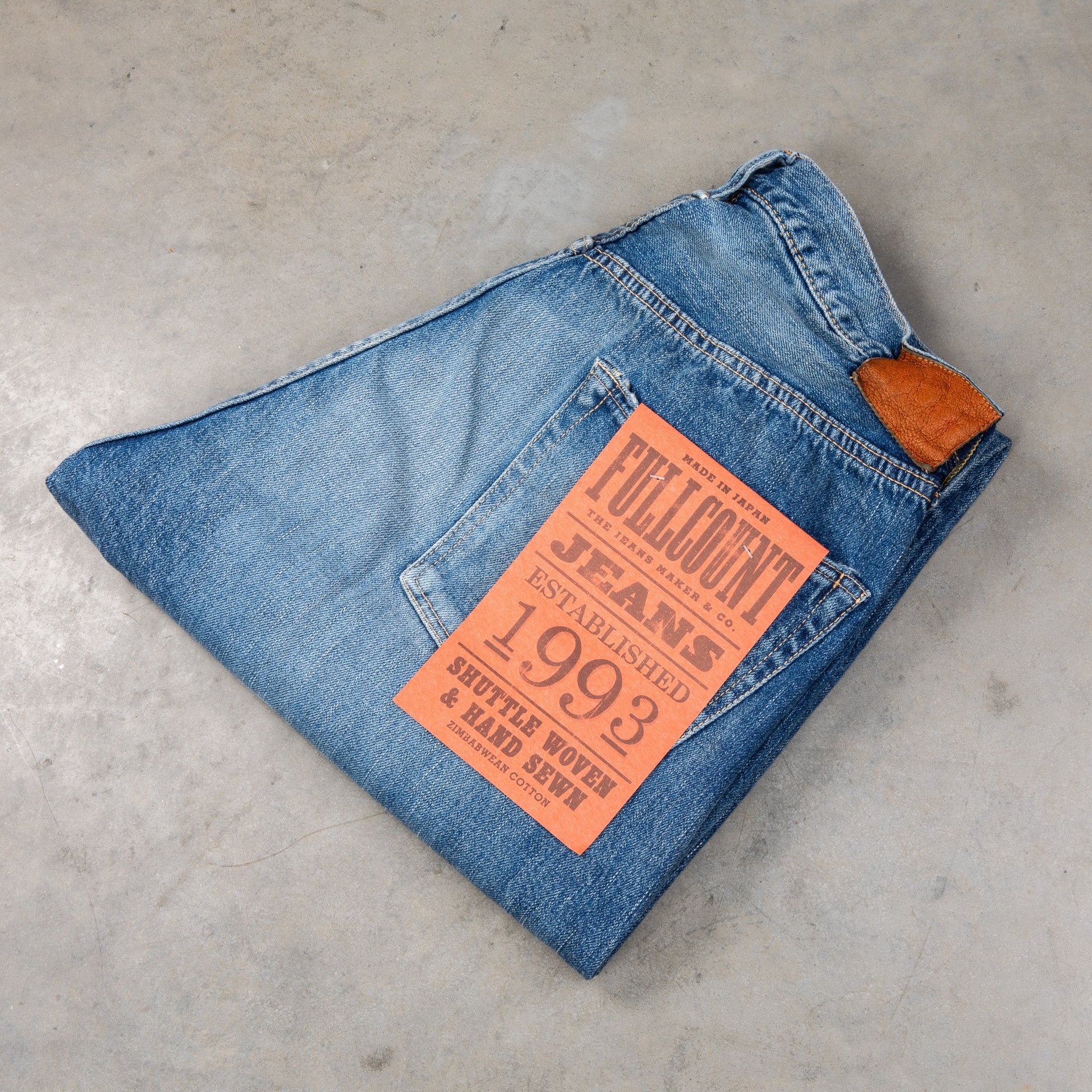 Fullcount 0105SS Loose Straight "Super Smooth" 11.5 Oz Dartford – Frans Boone Store