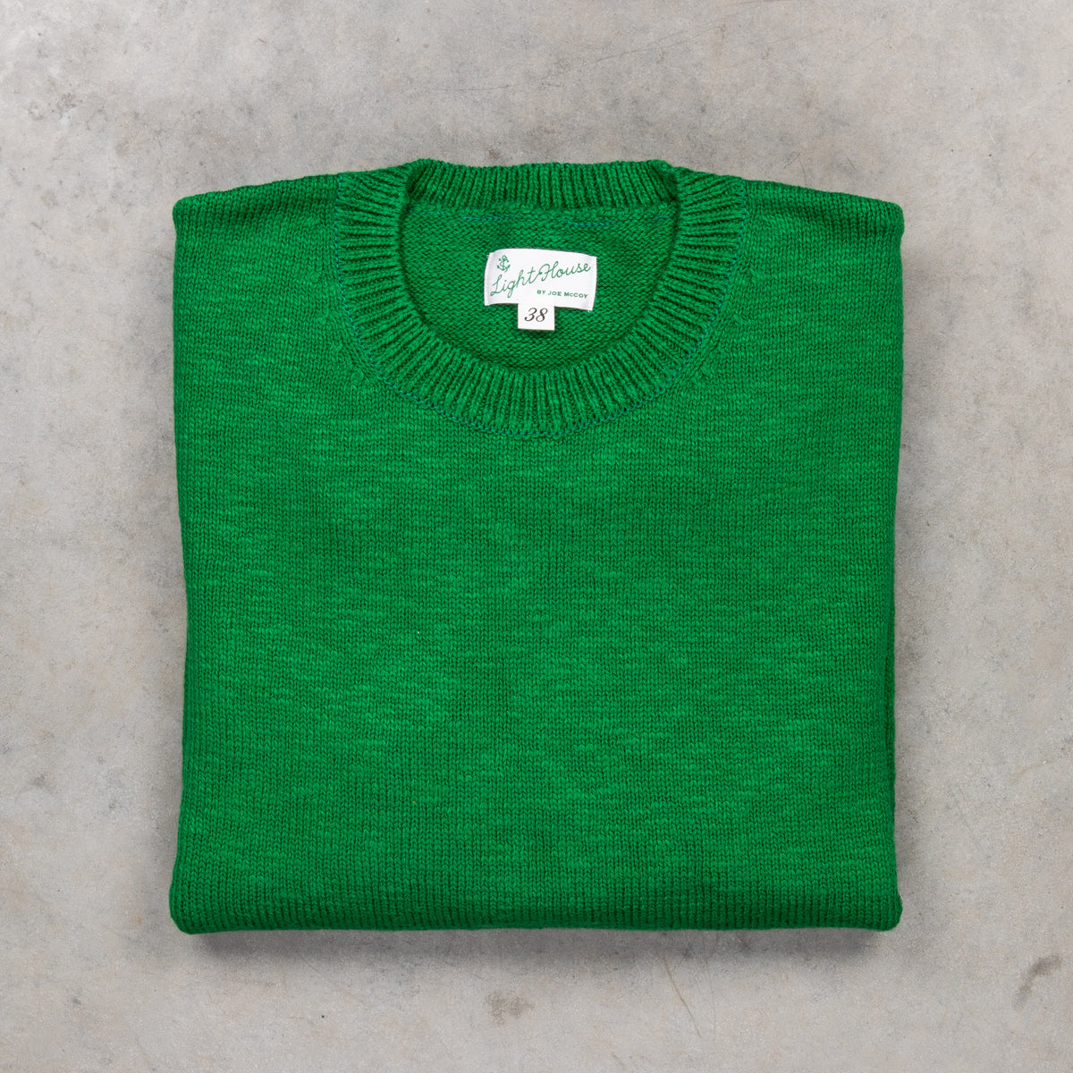 The Real McCoy's Summer Sweater Crew Neck Green – Frans Boone Store