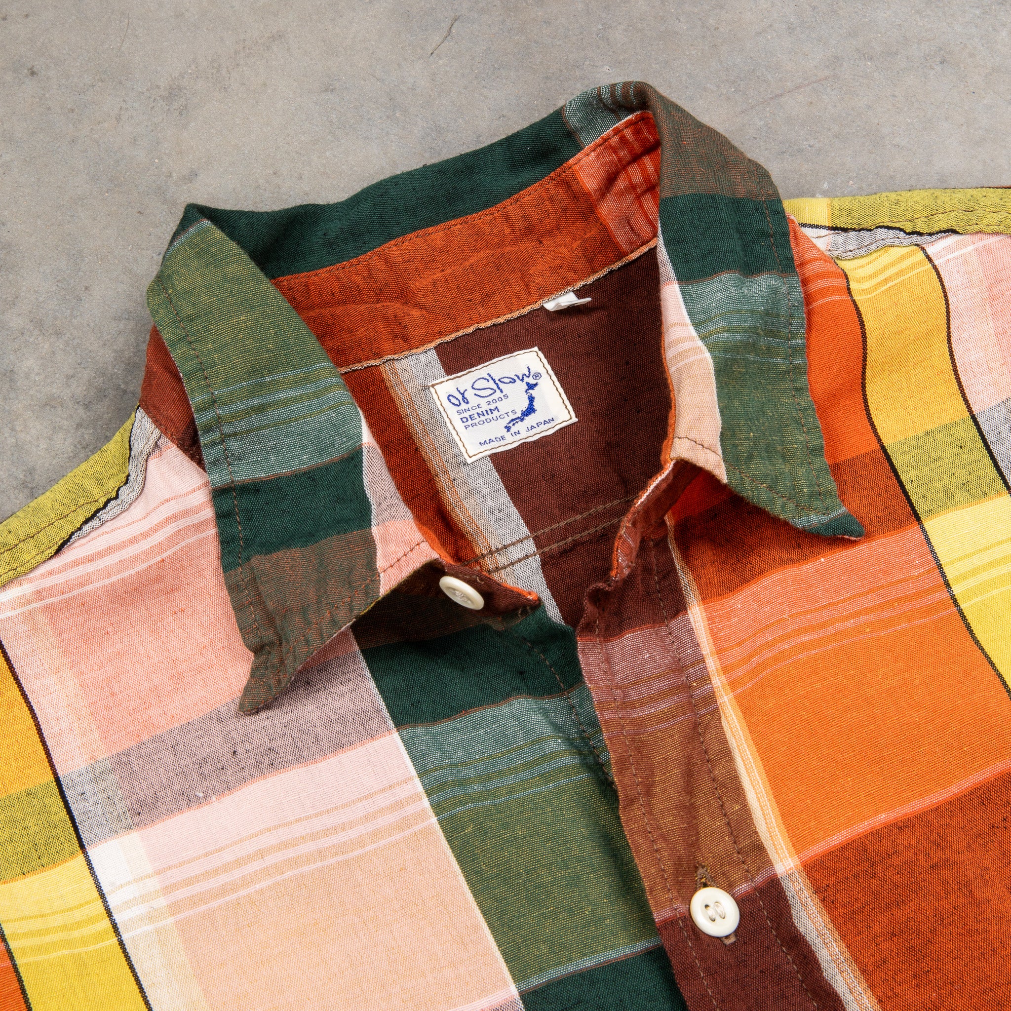 Orslow Original Check Work Shirt – Frans Boone Store