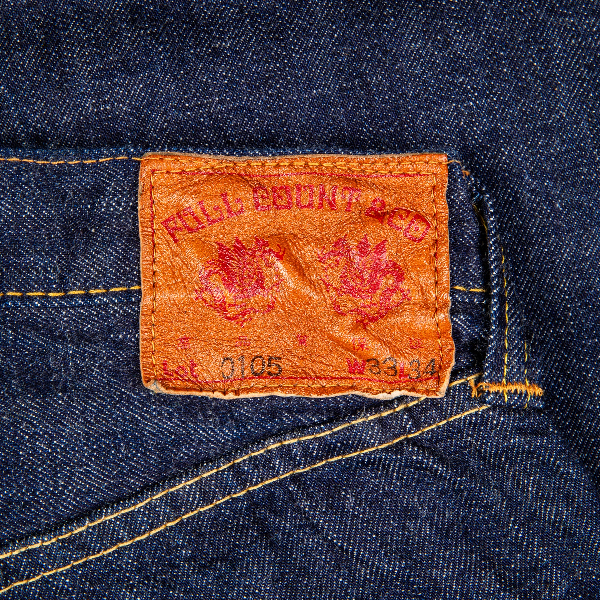 Fullcount 0105 Loose Straight 13.7 Oz One wash – Frans Boone Store