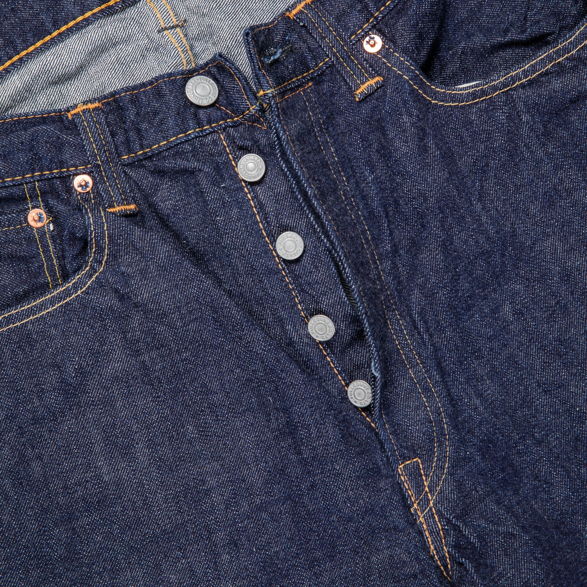 Fullcount 0105 Loose Straight 13.7 Oz One wash – Frans Boone Store