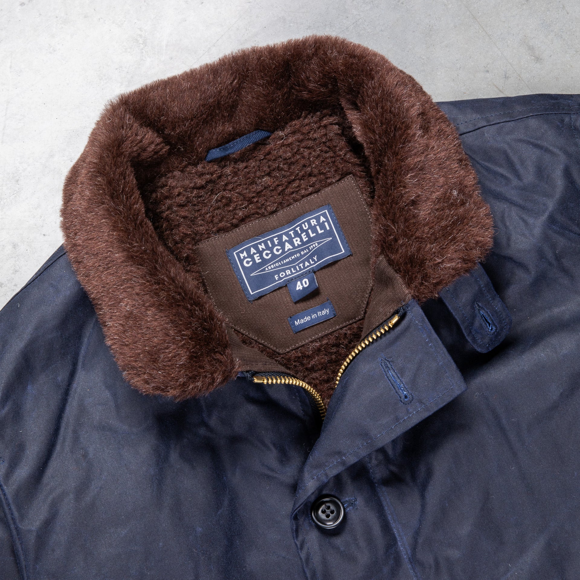 Manifattura Ceccarelli Deck jacket Navy – Frans Boone Store