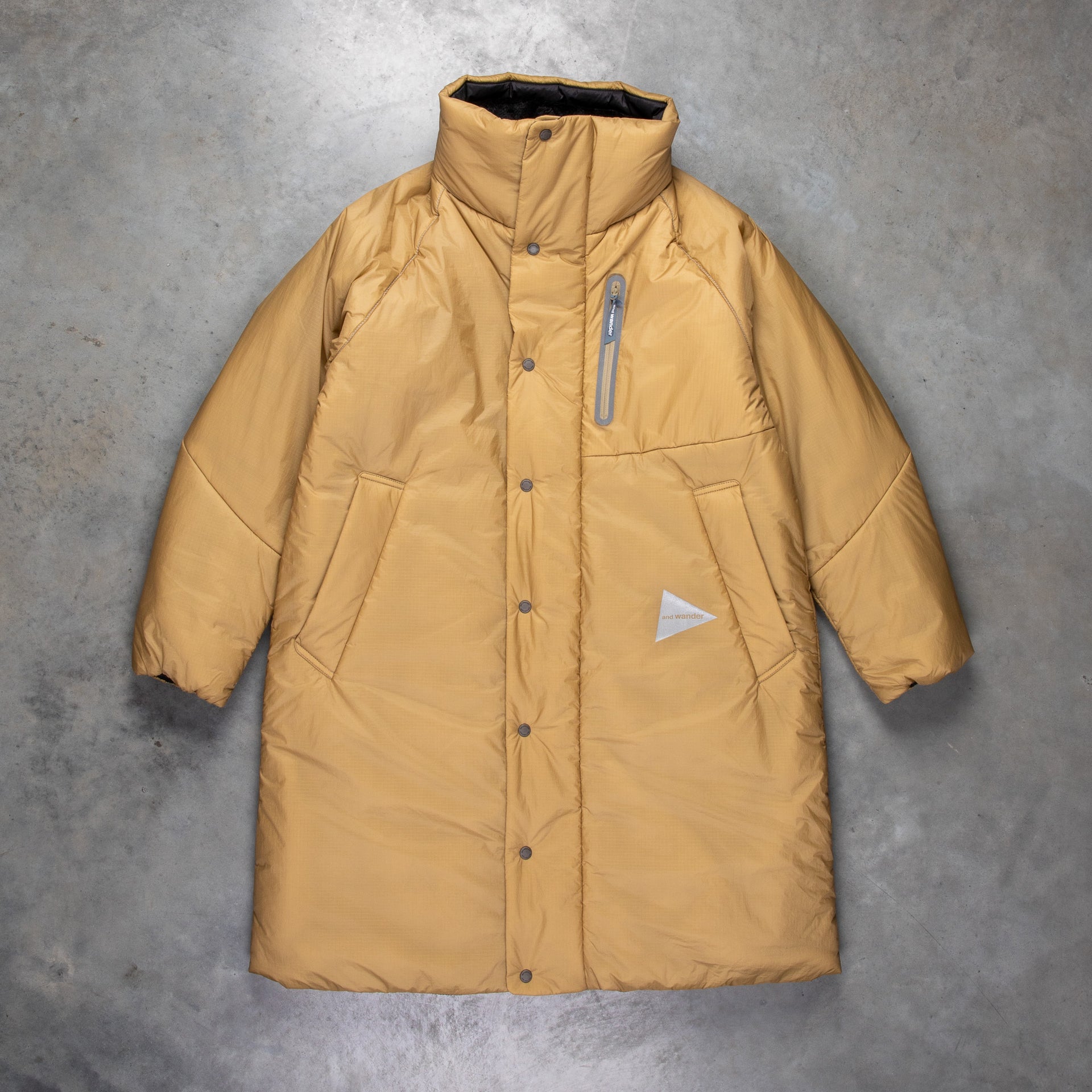 And Wander Primaloft Rip Coat Beige – Frans Boone Store