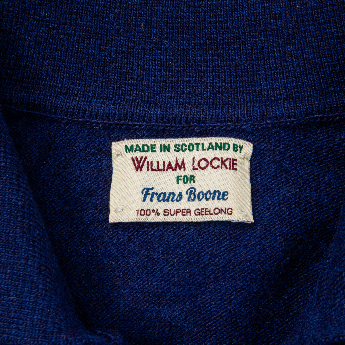 William Lockie x Frans Boone Super Geelong Polo British Blue – Frans ...