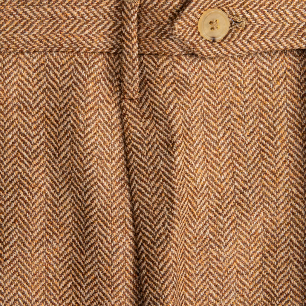 Rota Wool Cashmere Herringbone High Rise Pants Rust – Frans Boone Store
