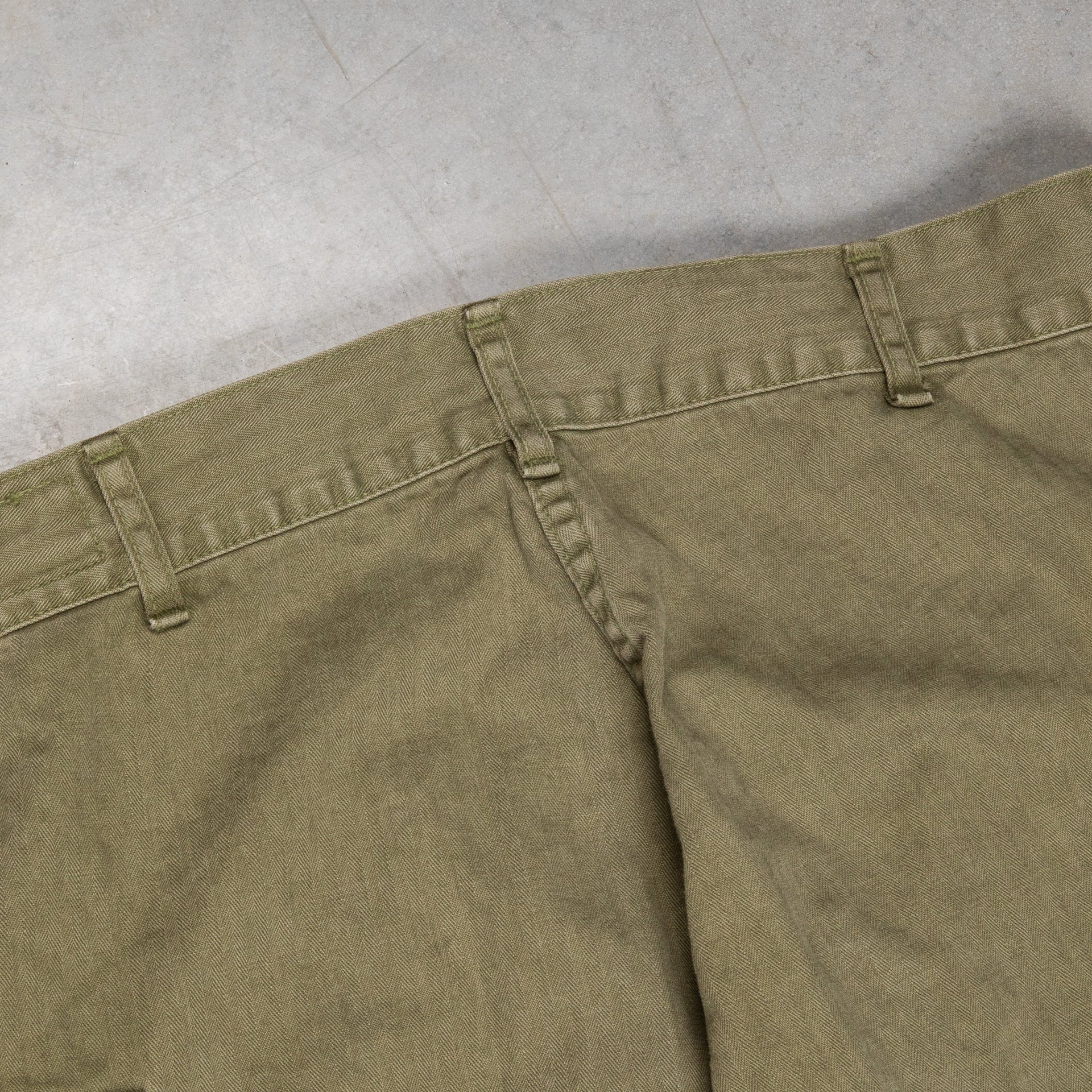 Orslow U.S Army 2 pockets Cargo pants Army Green – Frans Boone Store