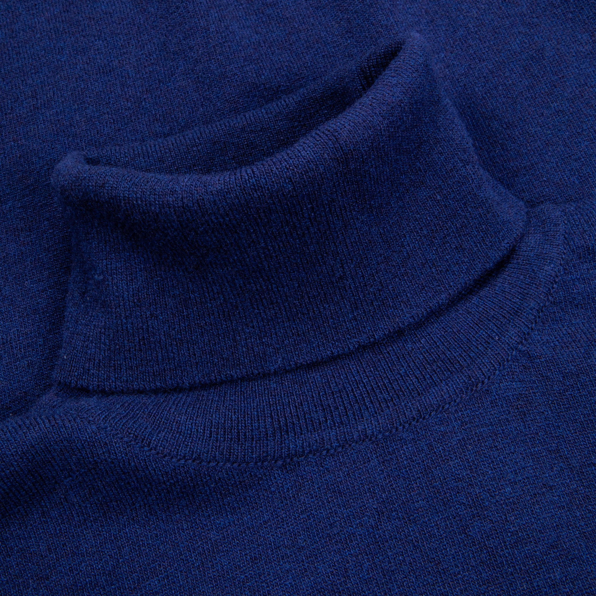 William Lockie x Frans Boone Super Geelong Roll Neck British Blue ...