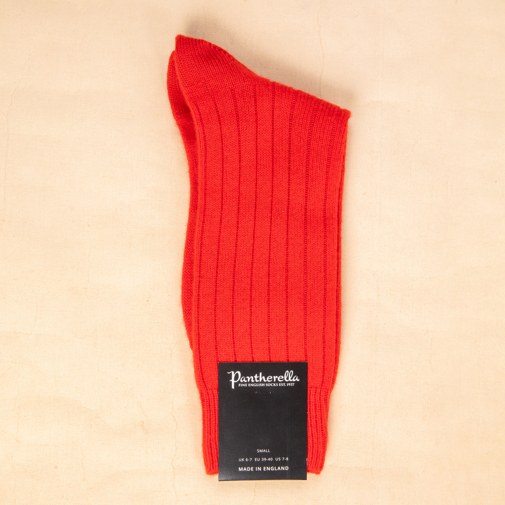 Pantherella Cashmere Waddington Socks Red – Frans Boone Store
