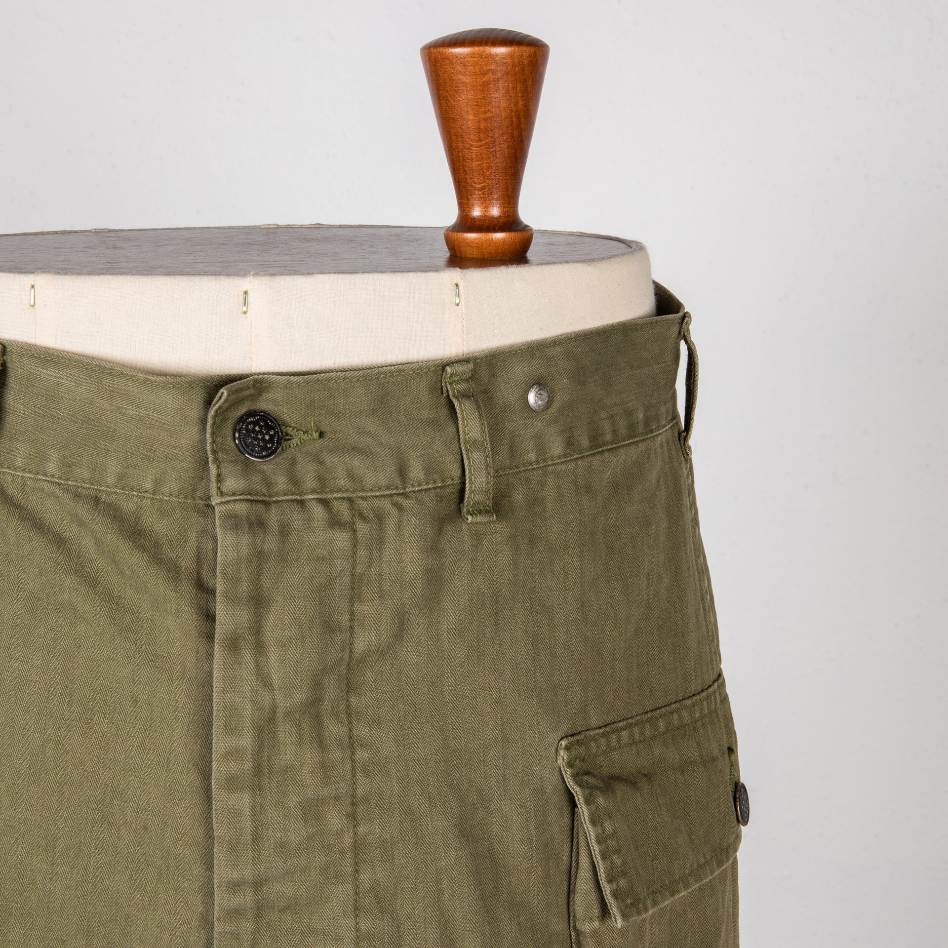 Orslow U.S Army 2 pockets Cargo pants Army Green – Frans Boone Store