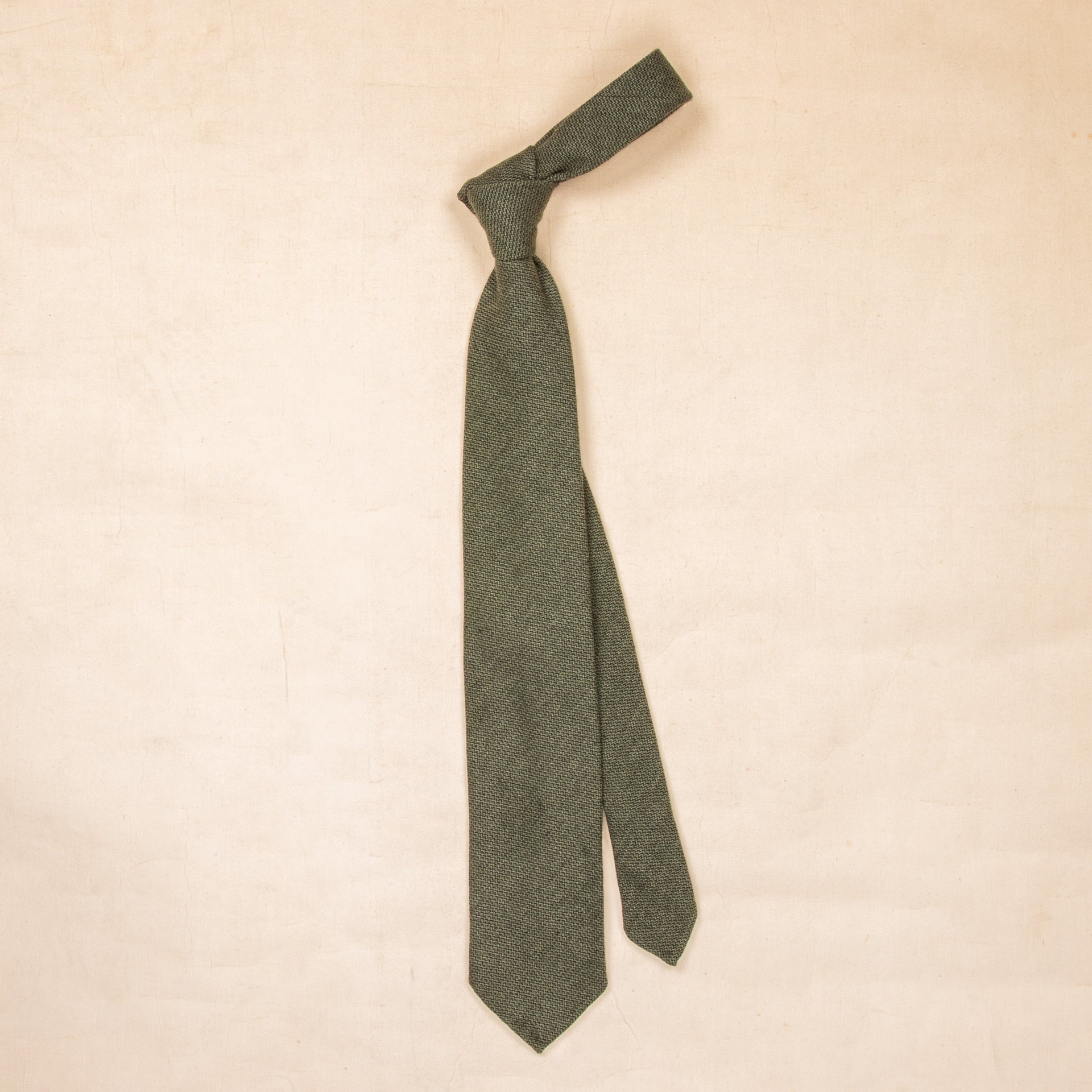 Finamore Anversa Tie Untipped Cashmere Olive – Frans Boone Store