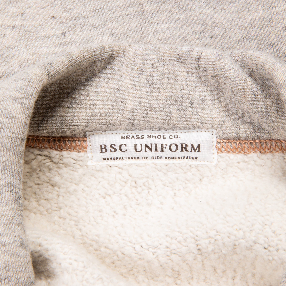 Olde Homesteader for BSC Uniform Extra Cotton Fleece Cardigan Top Grey ...