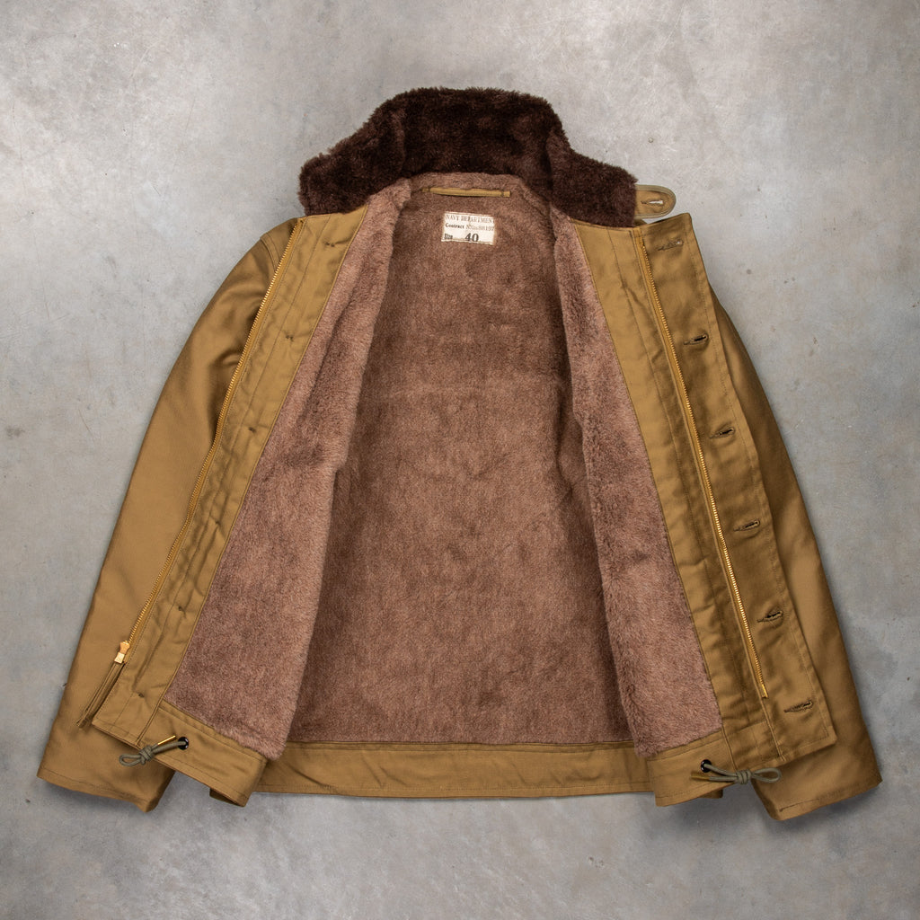 The Real McCoy's N-1 Deck Jacket Khaki – Frans Boone Store