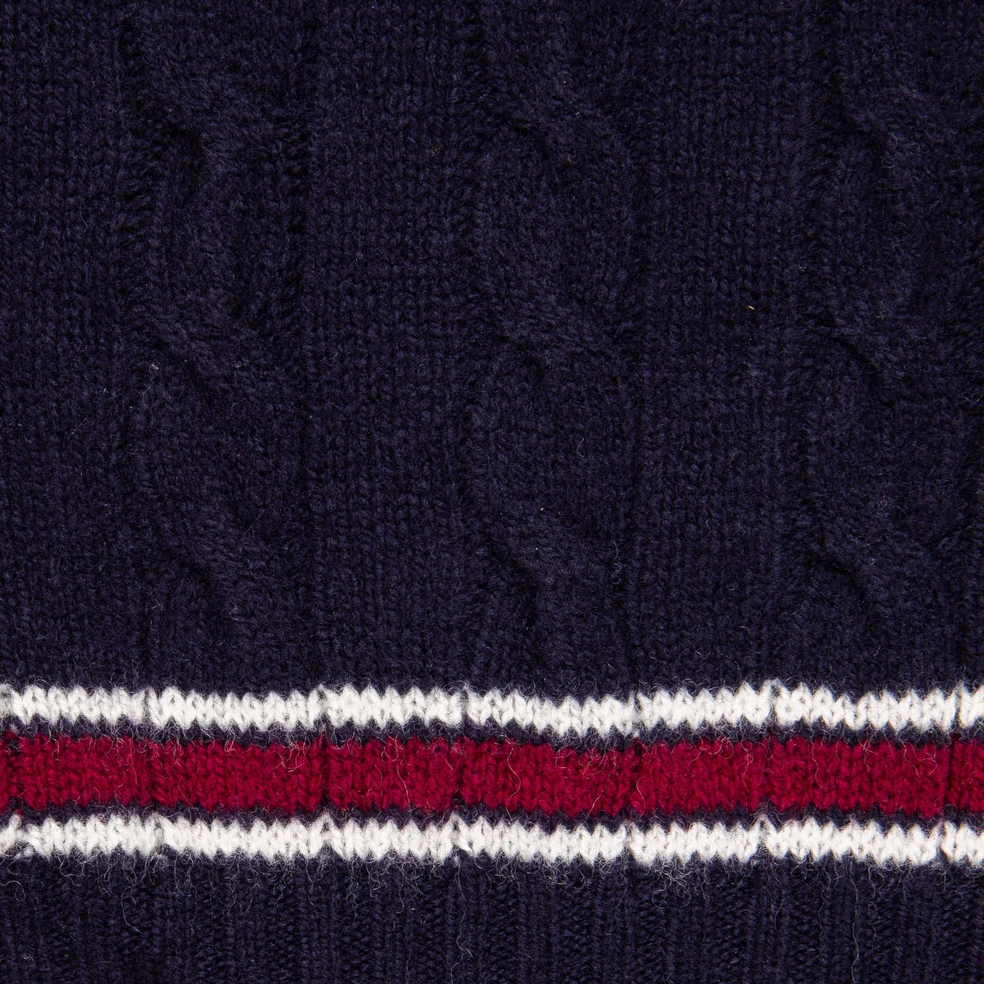 William Lockie x Frans Boone Garfield Cricket Cable Navy – Frans Boone ...