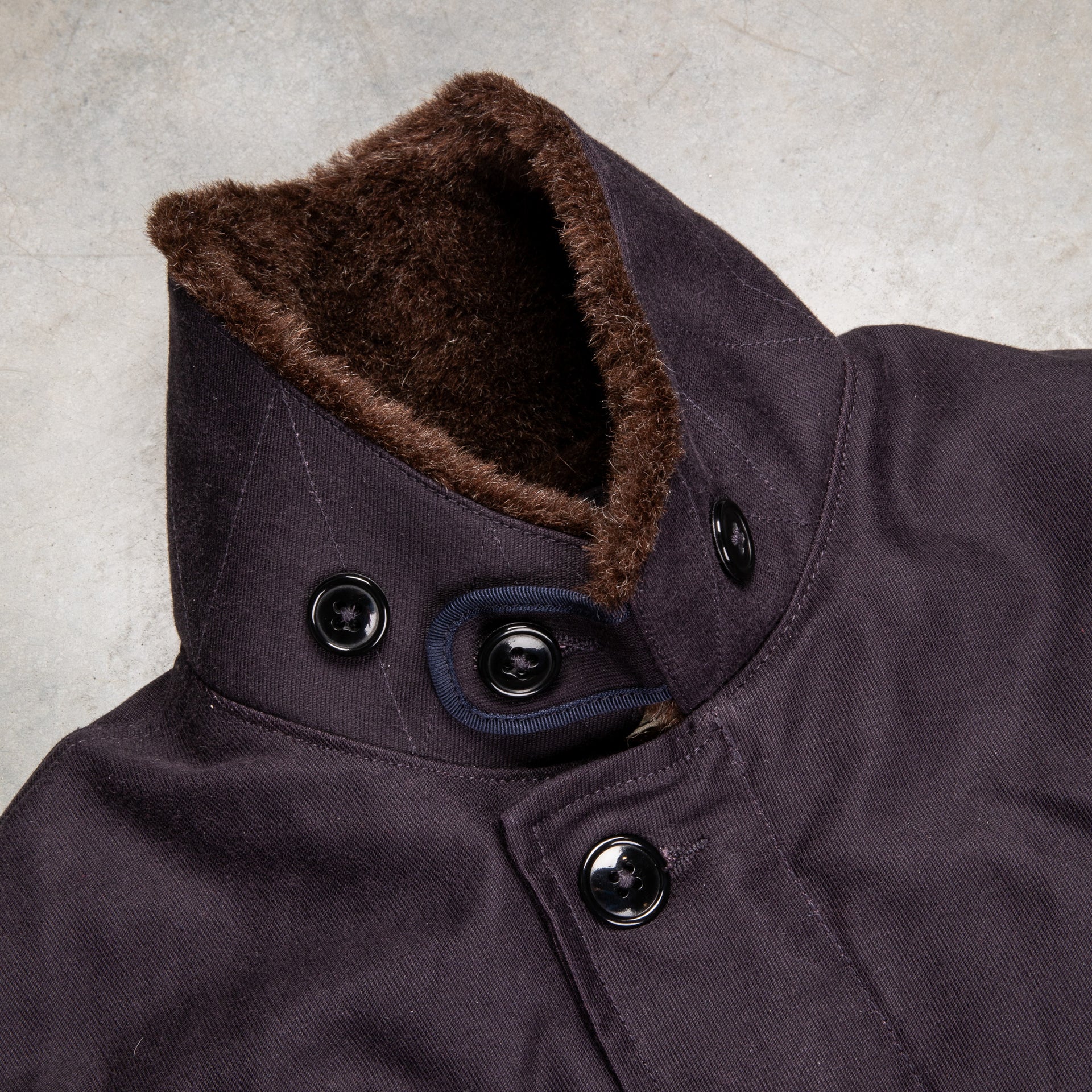 The Real McCoy's N-1 Deck jacket Navy – Frans Boone Store