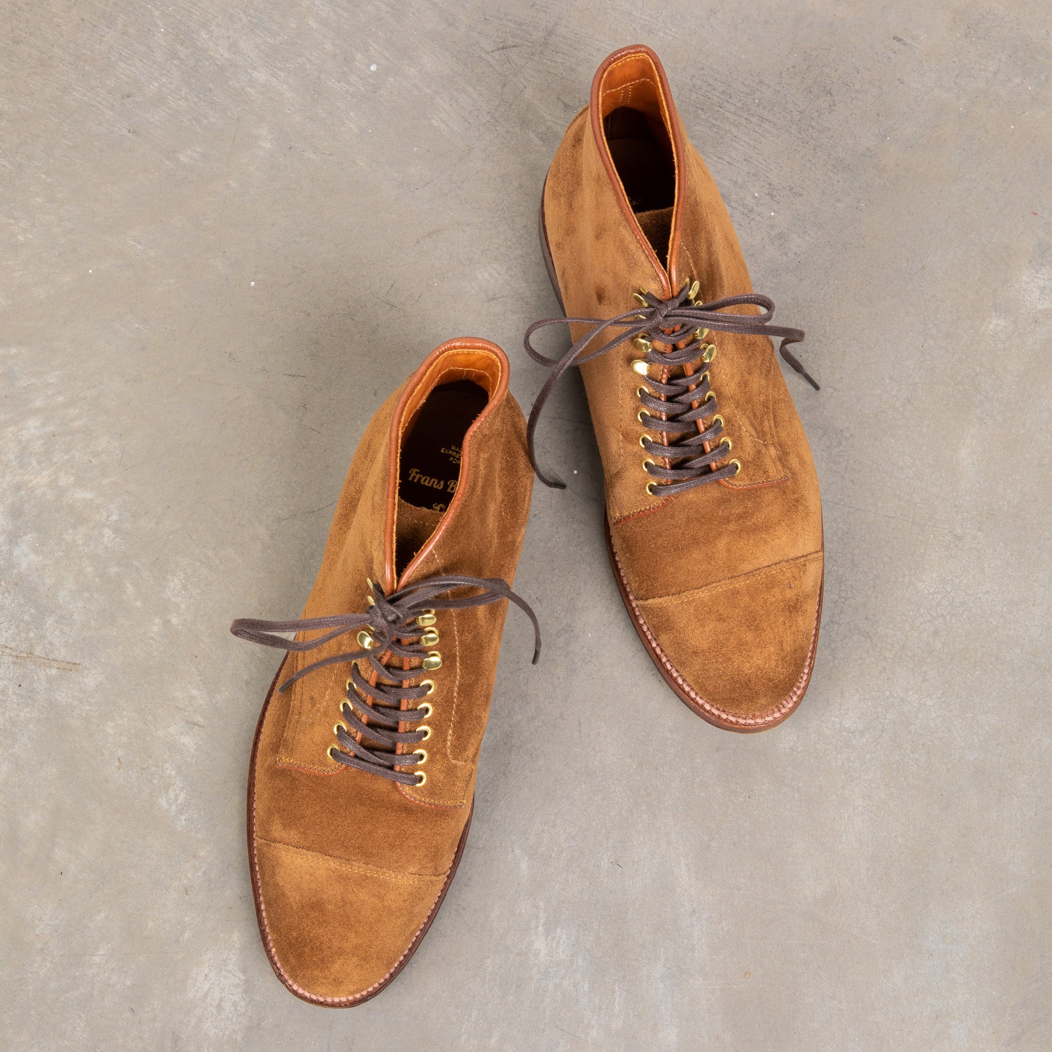 Alden x Frans Boone snuff suede parajumper boots – Frans Boone Store
