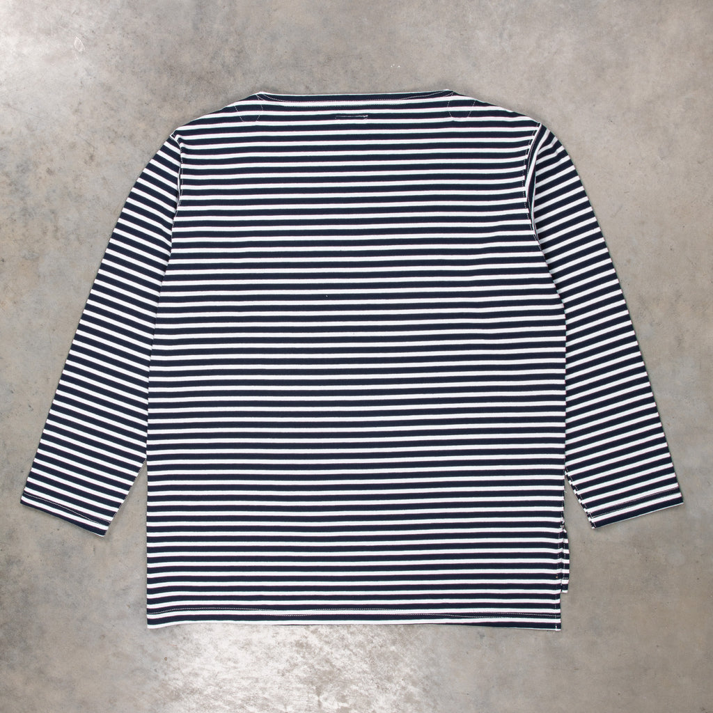 Engineered Garments Basque Shirt PC Stripe Jersey – Frans Boone Store