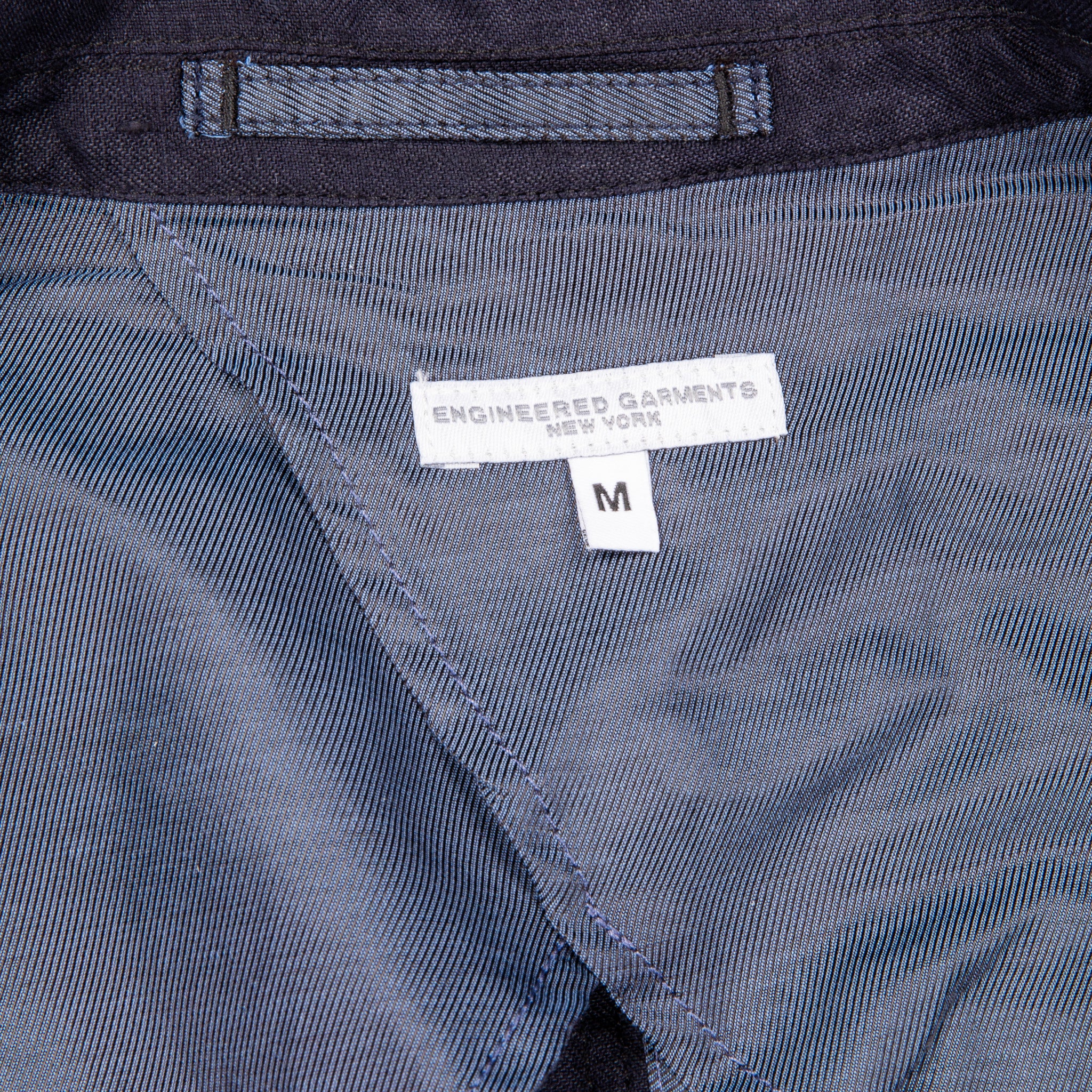 Engineered Garments Ivy Blazer Navy Linen Twill – Frans Boone Store