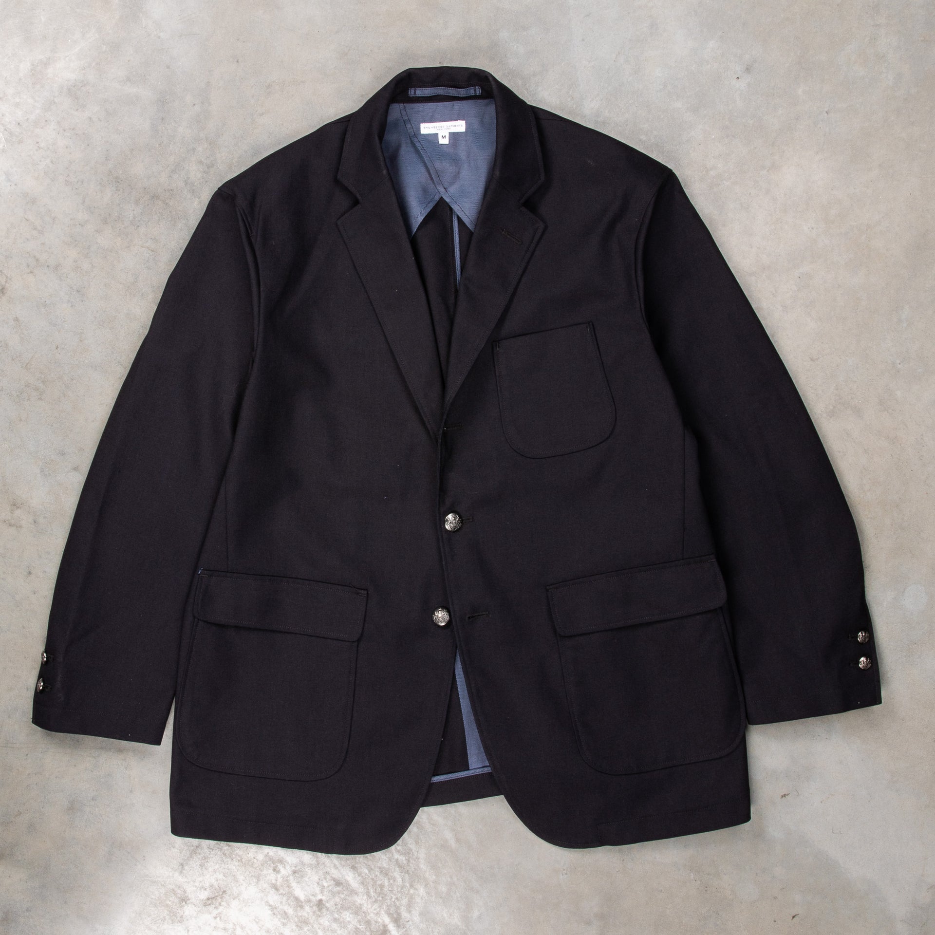 Engineered Garments Ivy Blazer Dk. Navy PC Hopsack – Frans Boone Store
