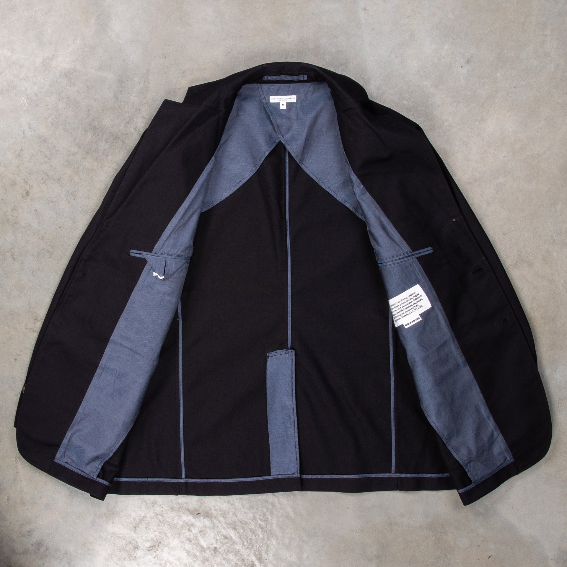 Engineered Garments Ivy Blazer Dk. Navy PC Hopsack – Frans Boone Store