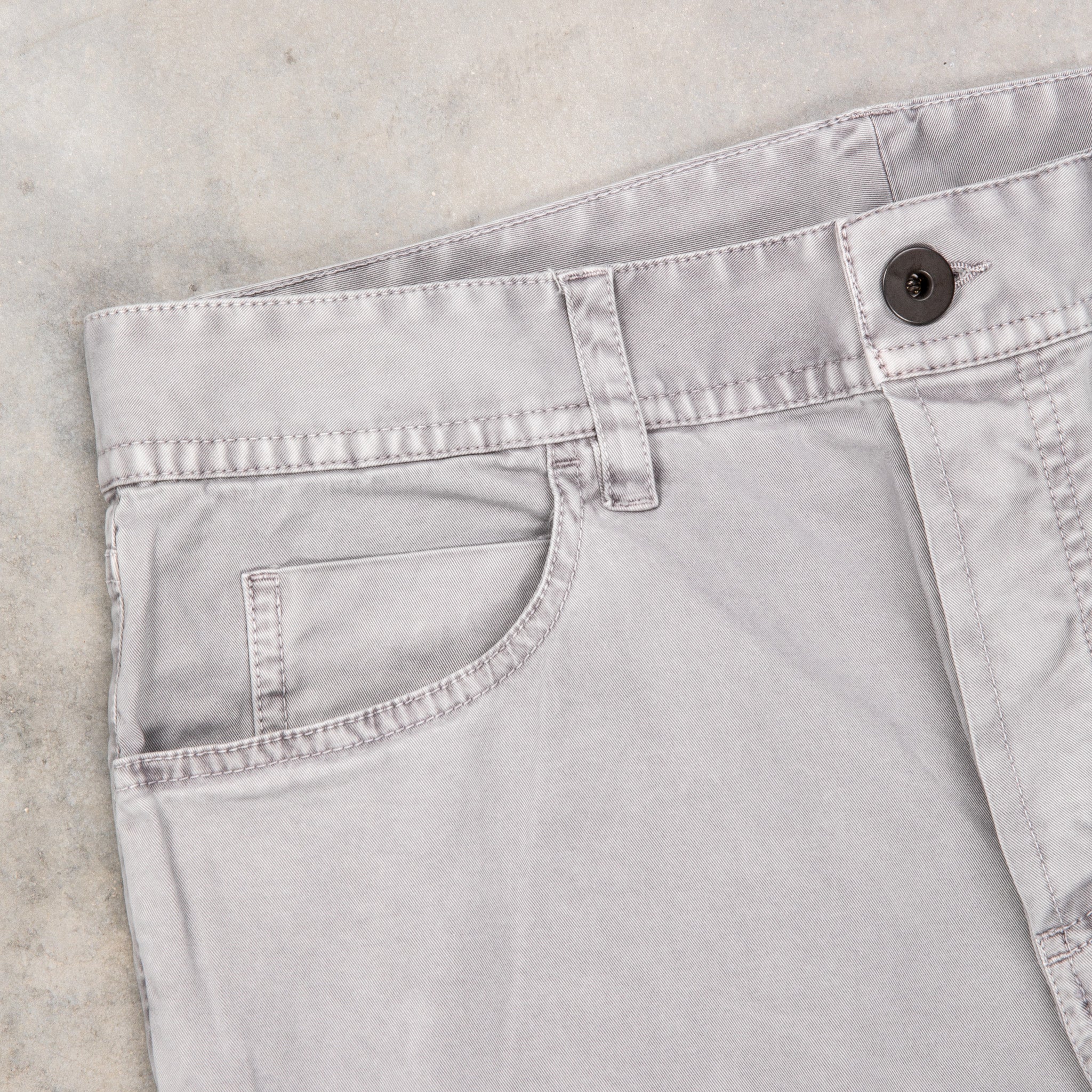 James Perse 5-Pocket Brushed Twill Silver grey – Frans Boone Store
