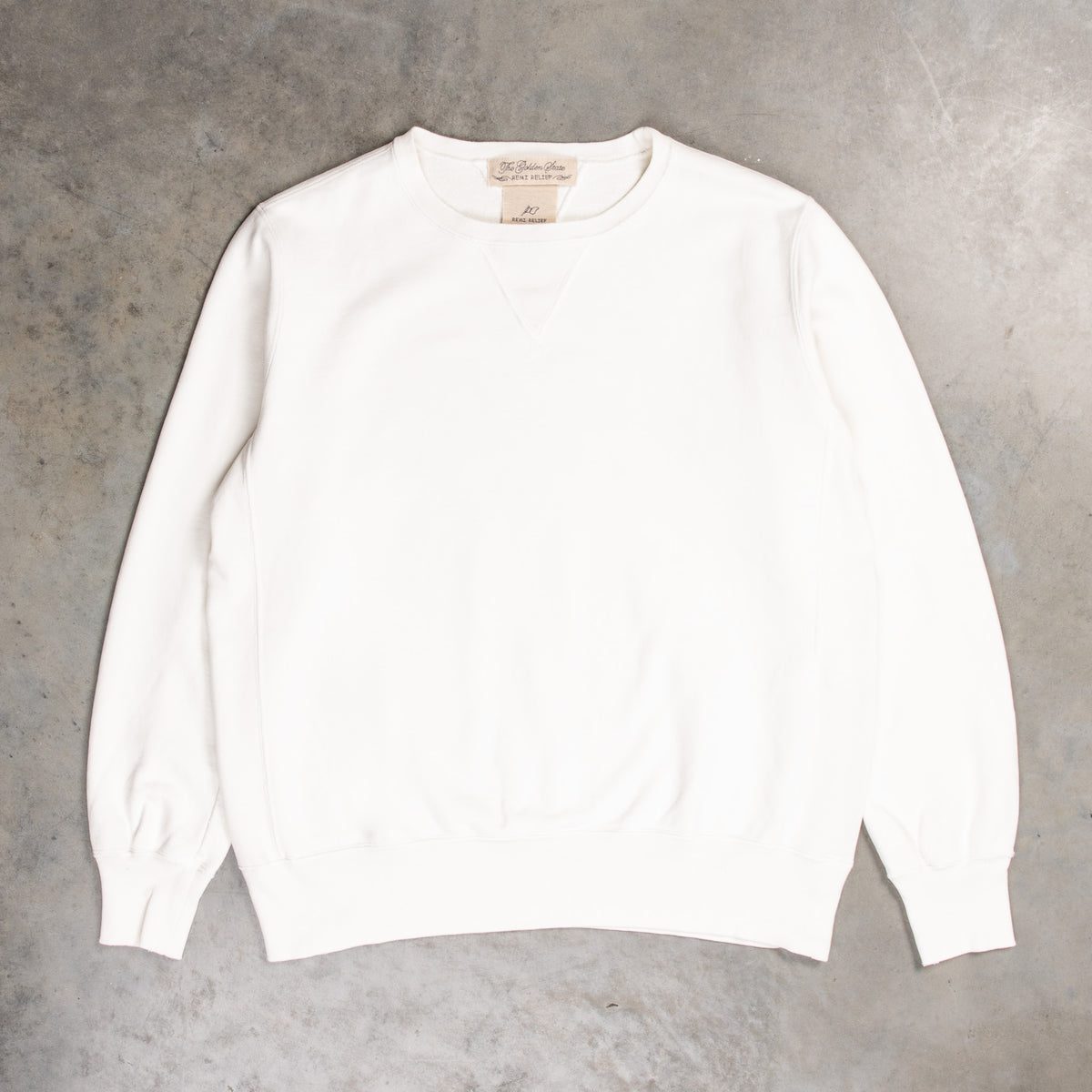 Remi Relief Special Finish Sweat Crew Neck Off-White – Frans Boone Store