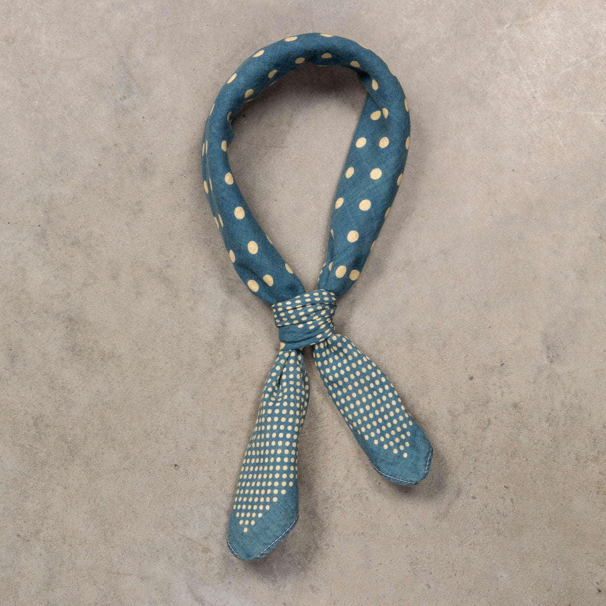 RRL Arlo Bandana Light Indigo – Frans Boone Store