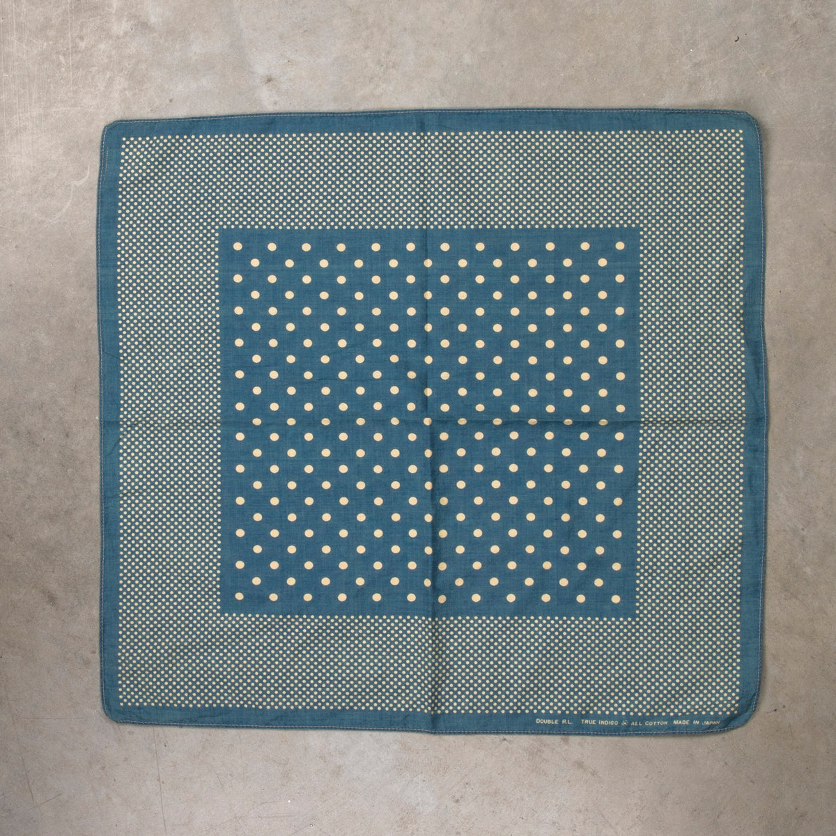 RRL Arlo Bandana Light Indigo – Frans Boone Store