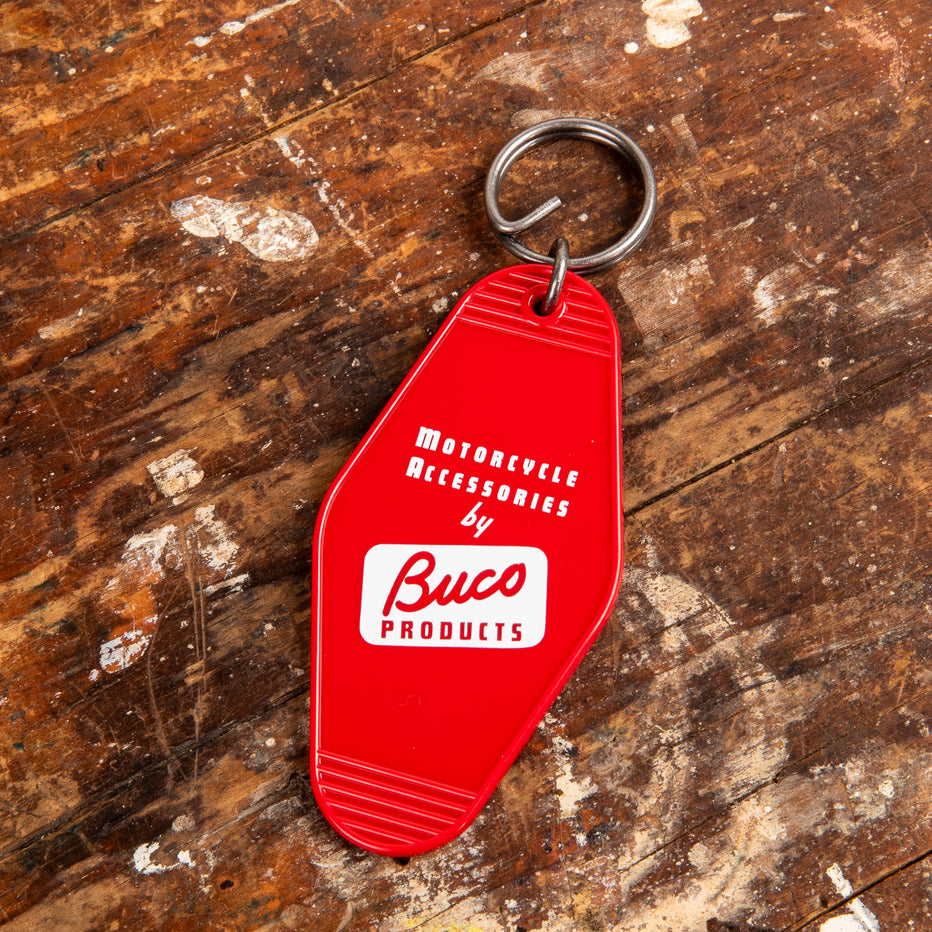 The Real McCoy's Motel Key Ring Red – Frans Boone Store