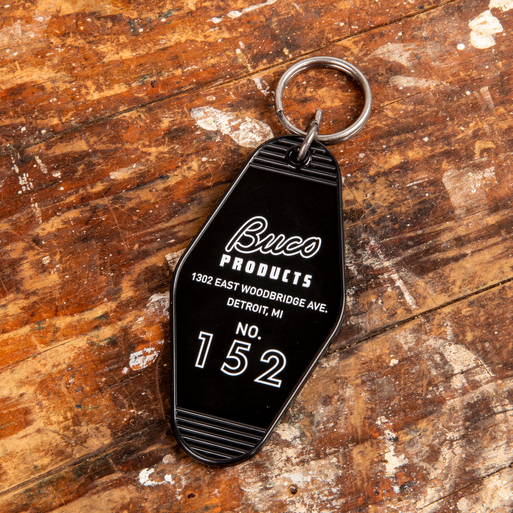 The Real McCoy's Motel Key Ring Black – Frans Boone Store