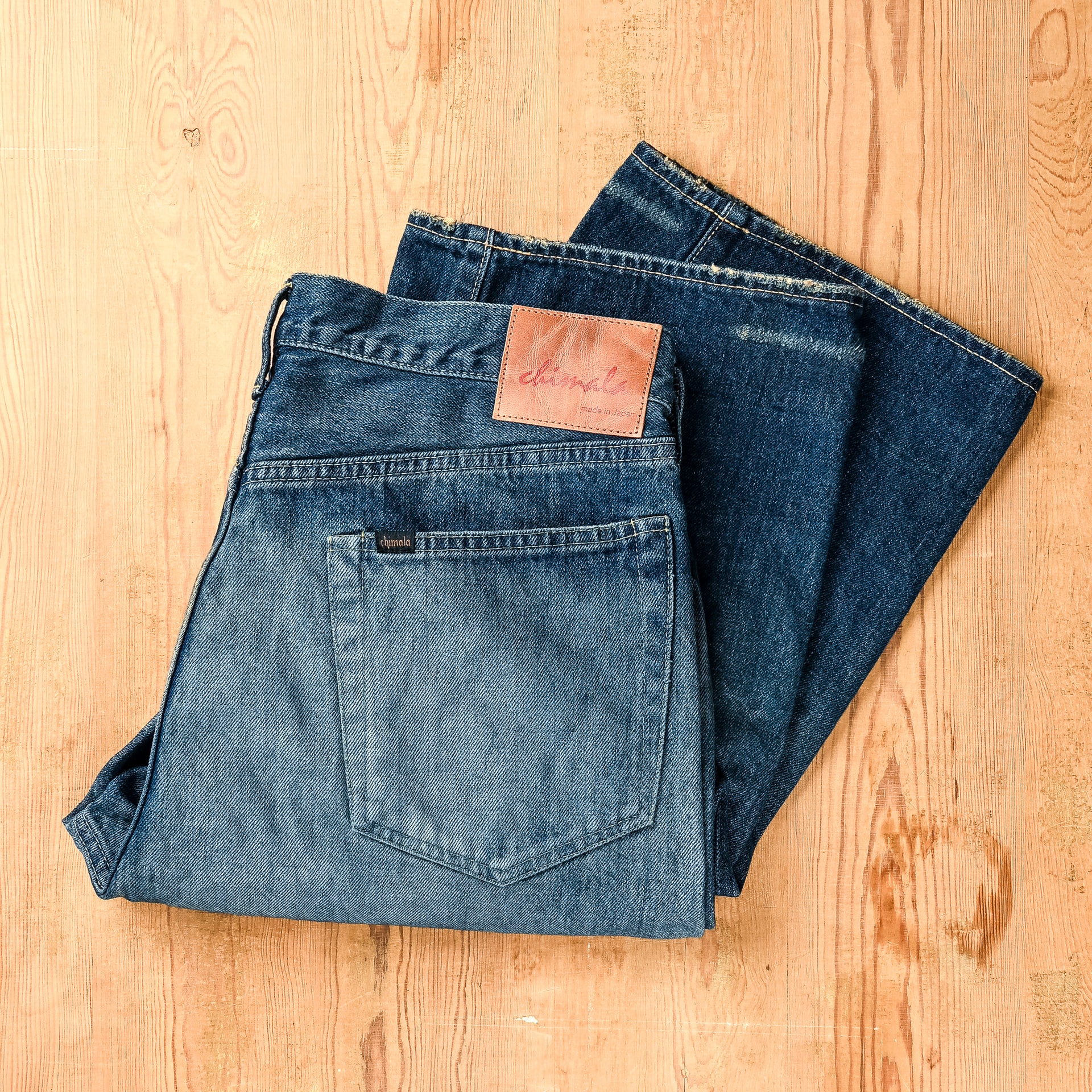 Chimala 13.5 Oz Denim Straight Cut Dark Engineer Wash – Frans Boone Store