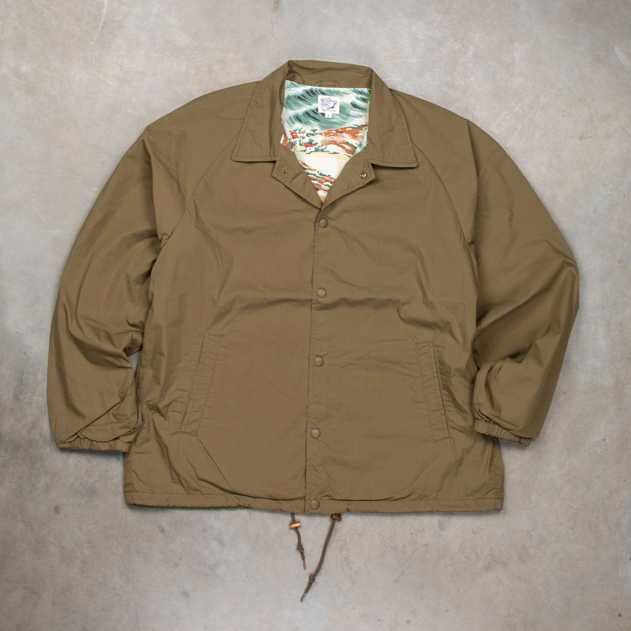 Orslow Coach Jacket Army Green – Frans Boone Store