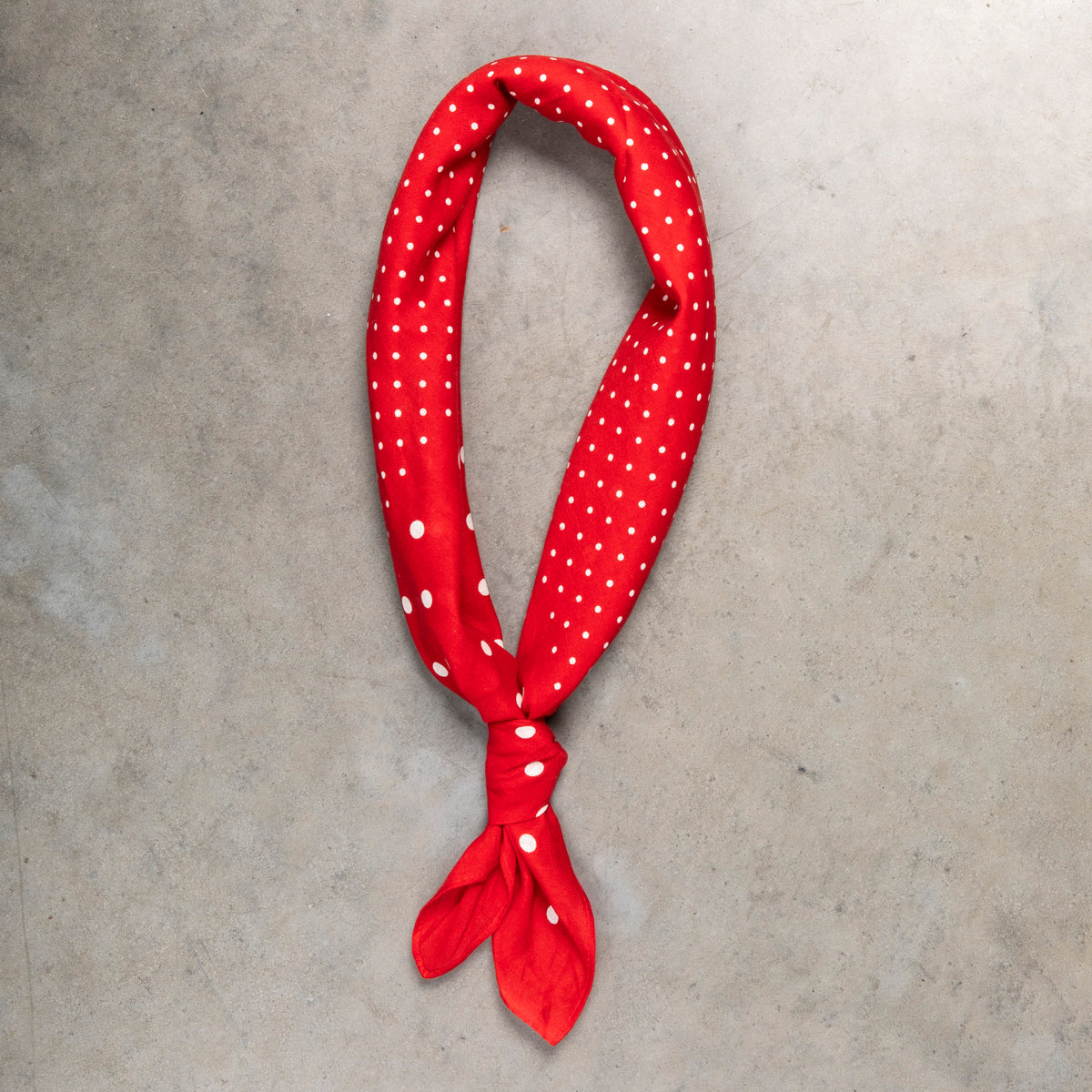 The Real McCoy's Bandanna 'DOT' Red – Frans Boone Store