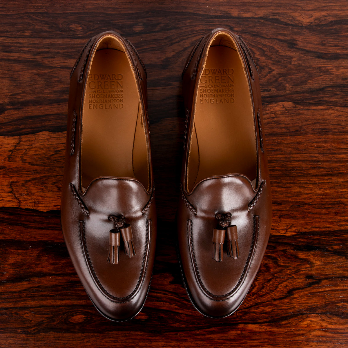 Edward Green Belgravia in Dark Oak Antique on R1 Sole – Frans Boone Store