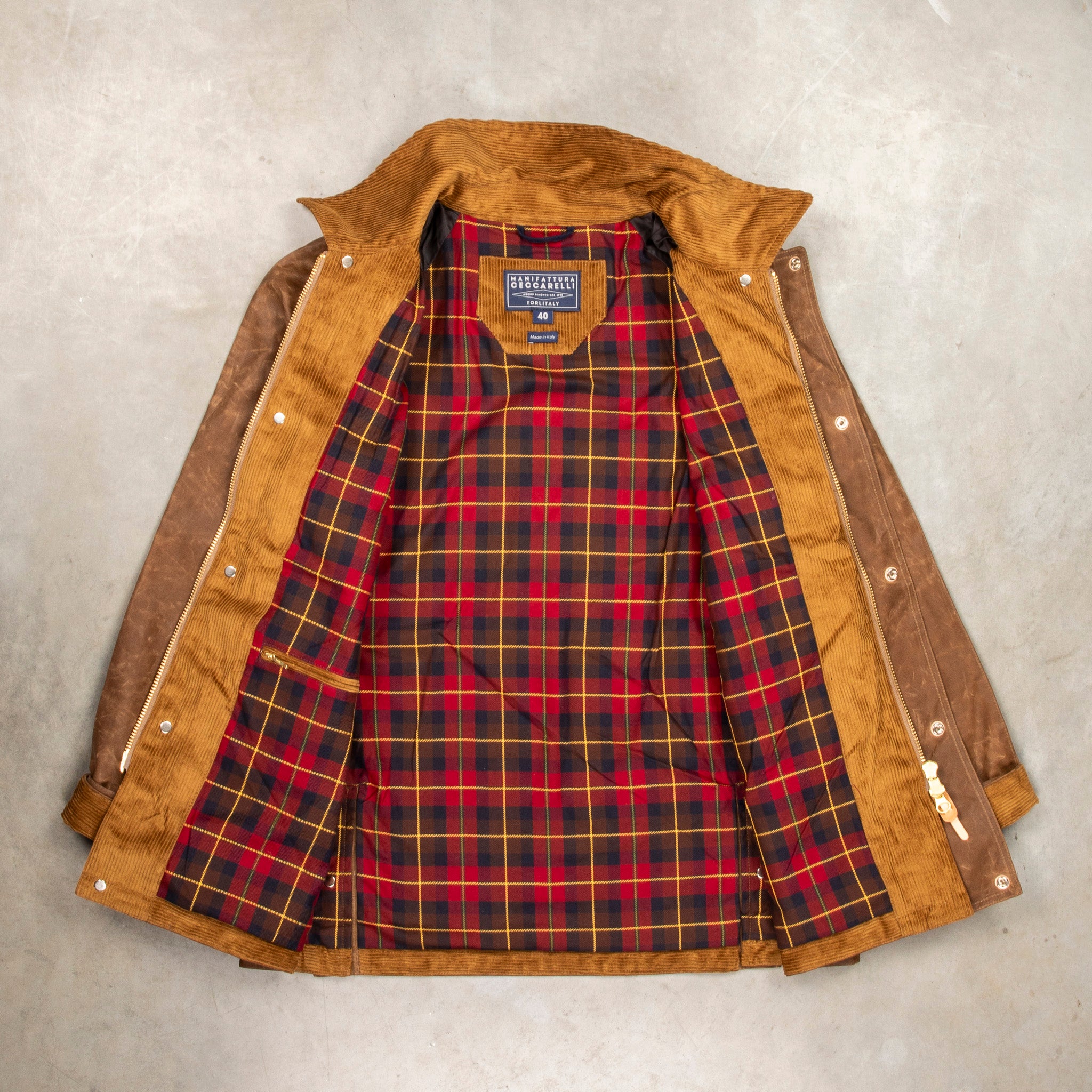 Manifattura Ceccarelli x Frans Boone Rain Caban Dark Tan – Frans Boone ...