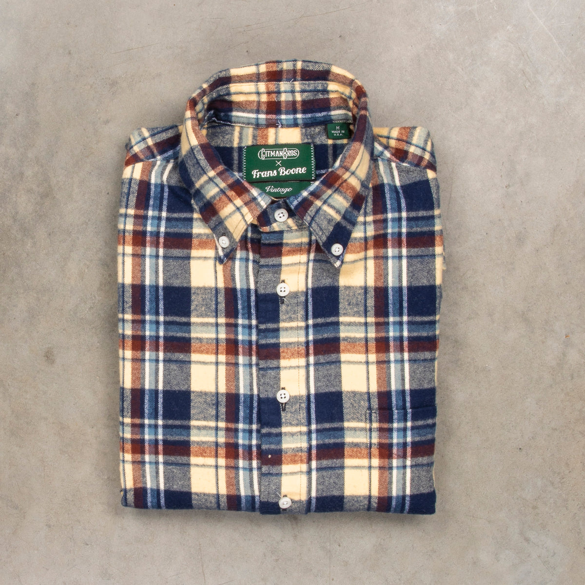 Gitman Vintage x Frans Boone Shaggy Flannel - Lloyd – Frans Boone Store