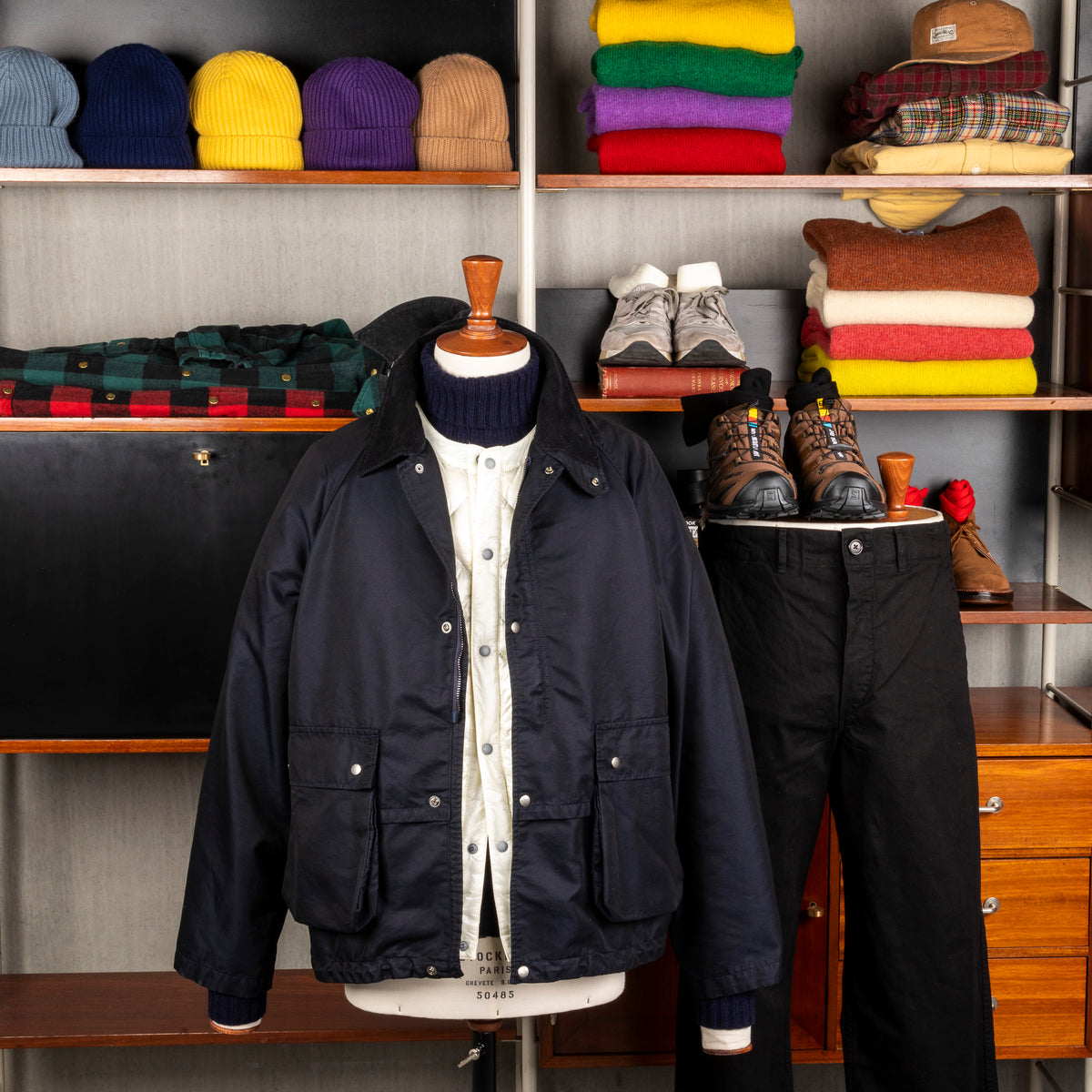 Remi Relief Field Jacket 80/2 Black – Frans Boone Store