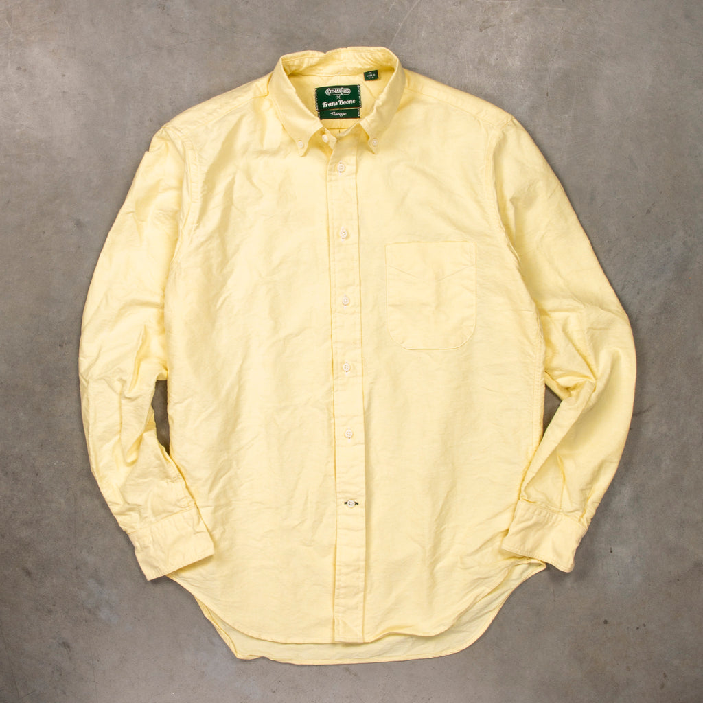 Gitman Vintage x Frans Boone Japanese Oxford Lemon – Frans Boone Store