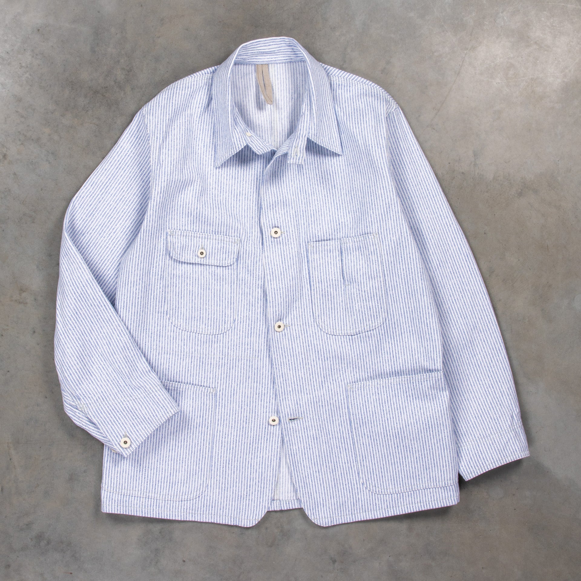 Cohérence Jackson Jacket Jaspe Striped Twill – Frans Boone Store