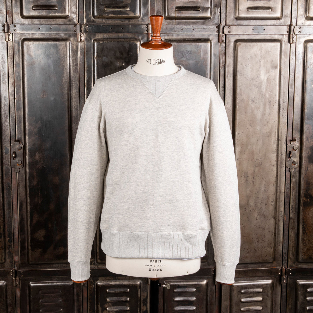 Velva Sheen Loopwheeler Crew Neck Sweat Heather Grey – Frans Boone Store