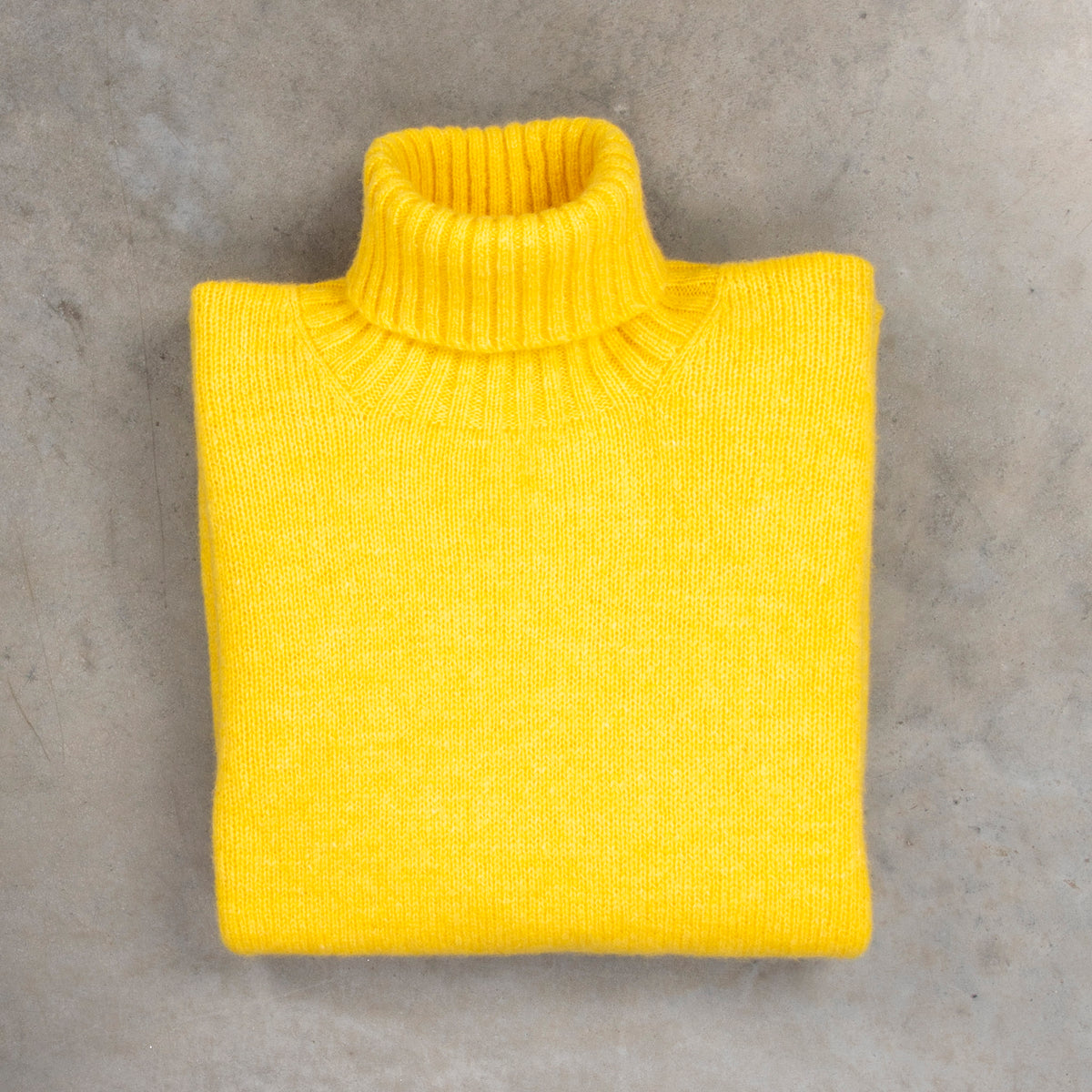 Laurence J. Smith Super Soft Seamless Roll Neck Pullover Lemon Zest ...