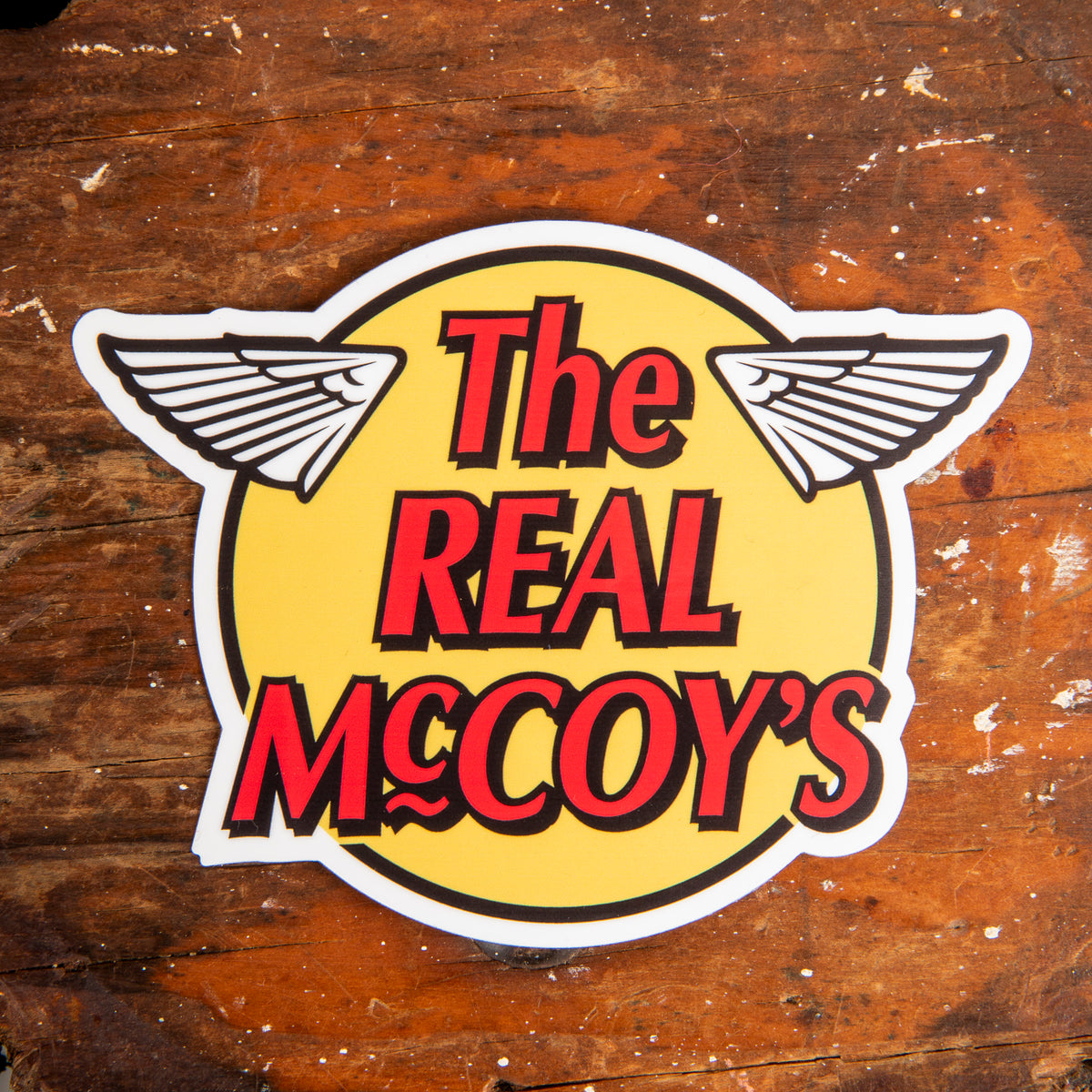 The Real McCoy's Original Sticker – Frans Boone Store