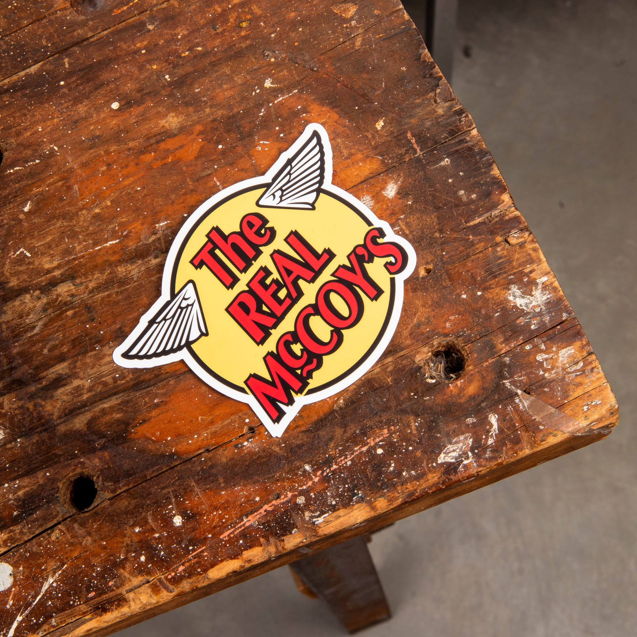 The Real McCoy's Original Sticker – Frans Boone Store
