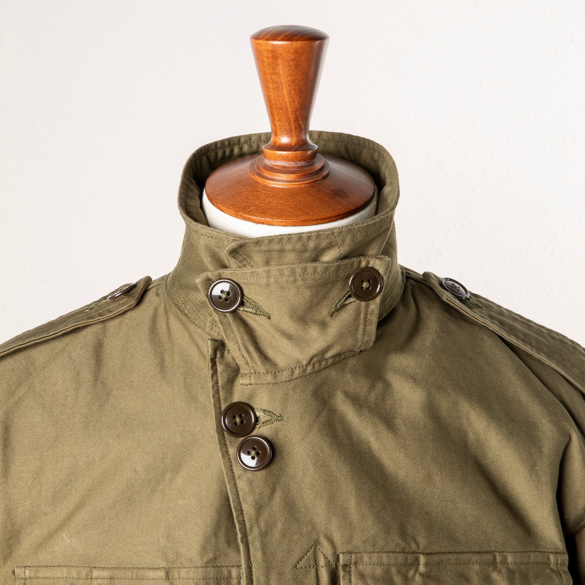 Orslow M-43 Jacket Reversed Sateen Army Green – Frans Boone Store