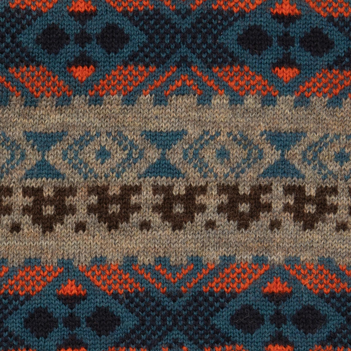 The Real McCoy's Fair Isle Sweater Gray – Frans Boone Store