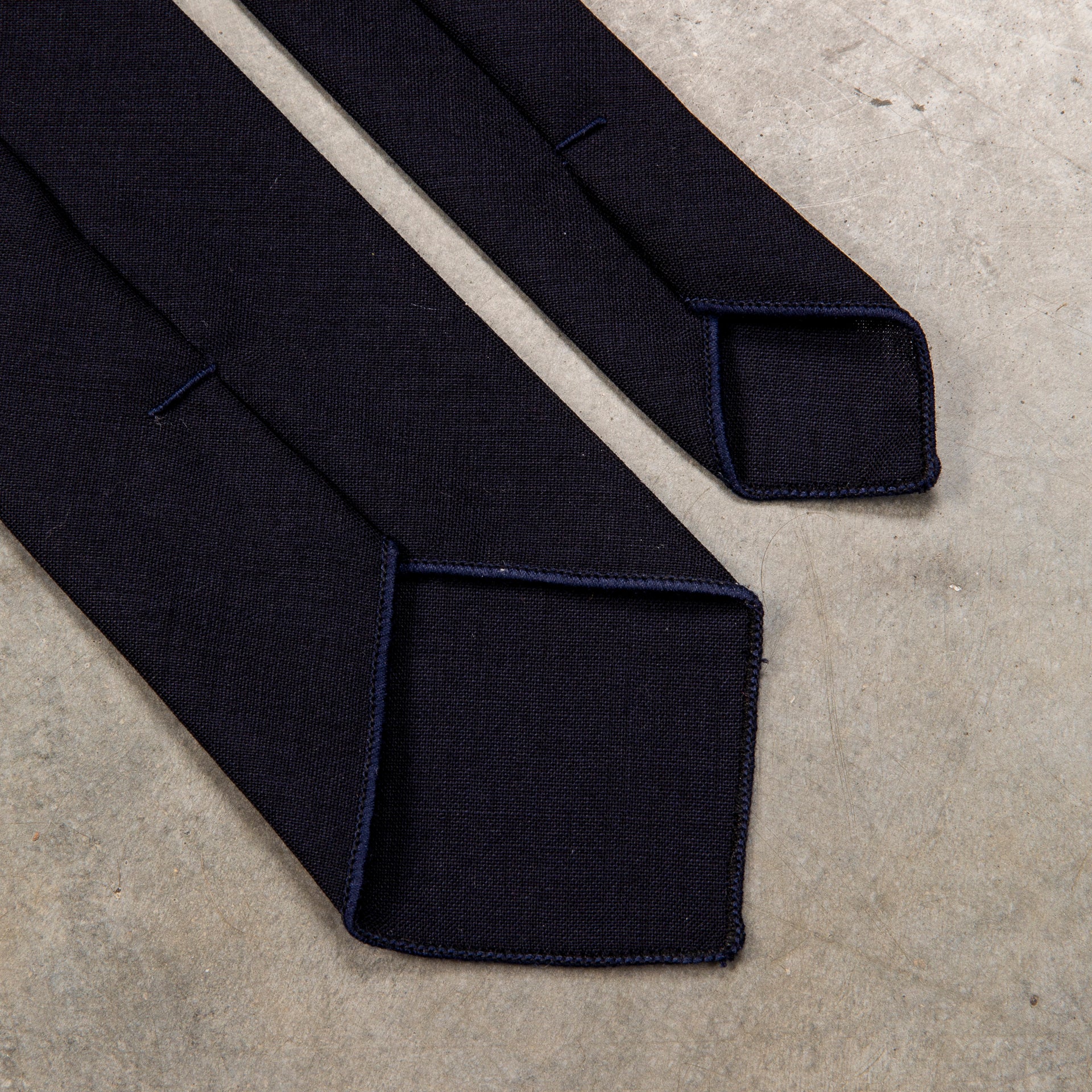 Engineered Garments Tie Dark Navy Tropical Wool – Frans Boone Store