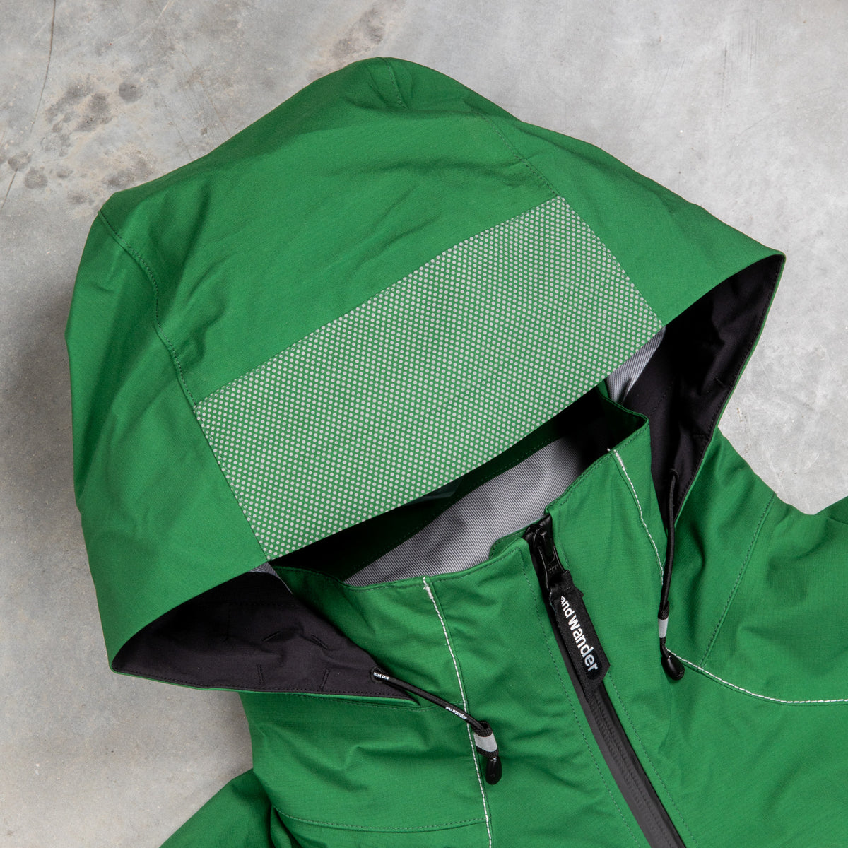 And Wander PERTEX SHIELD Rain Jacket Green – Frans Boone Store